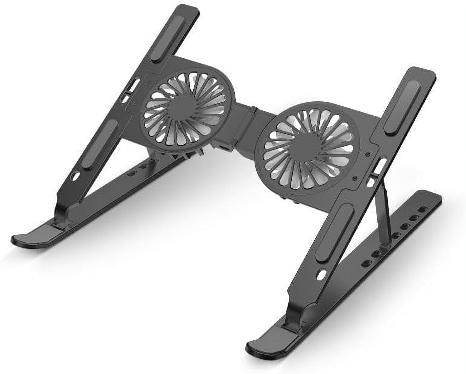 Folding Portable Laptop Cooling Stand Made of Aluminum Alloy Elevation ...