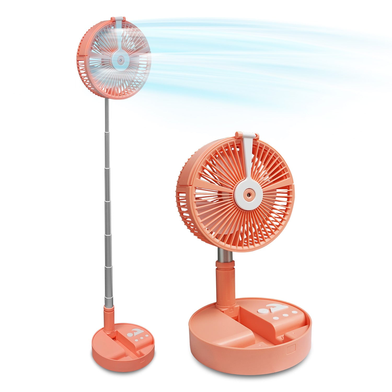 Folding Portable Mini Fan - Night Light - Walmart.com