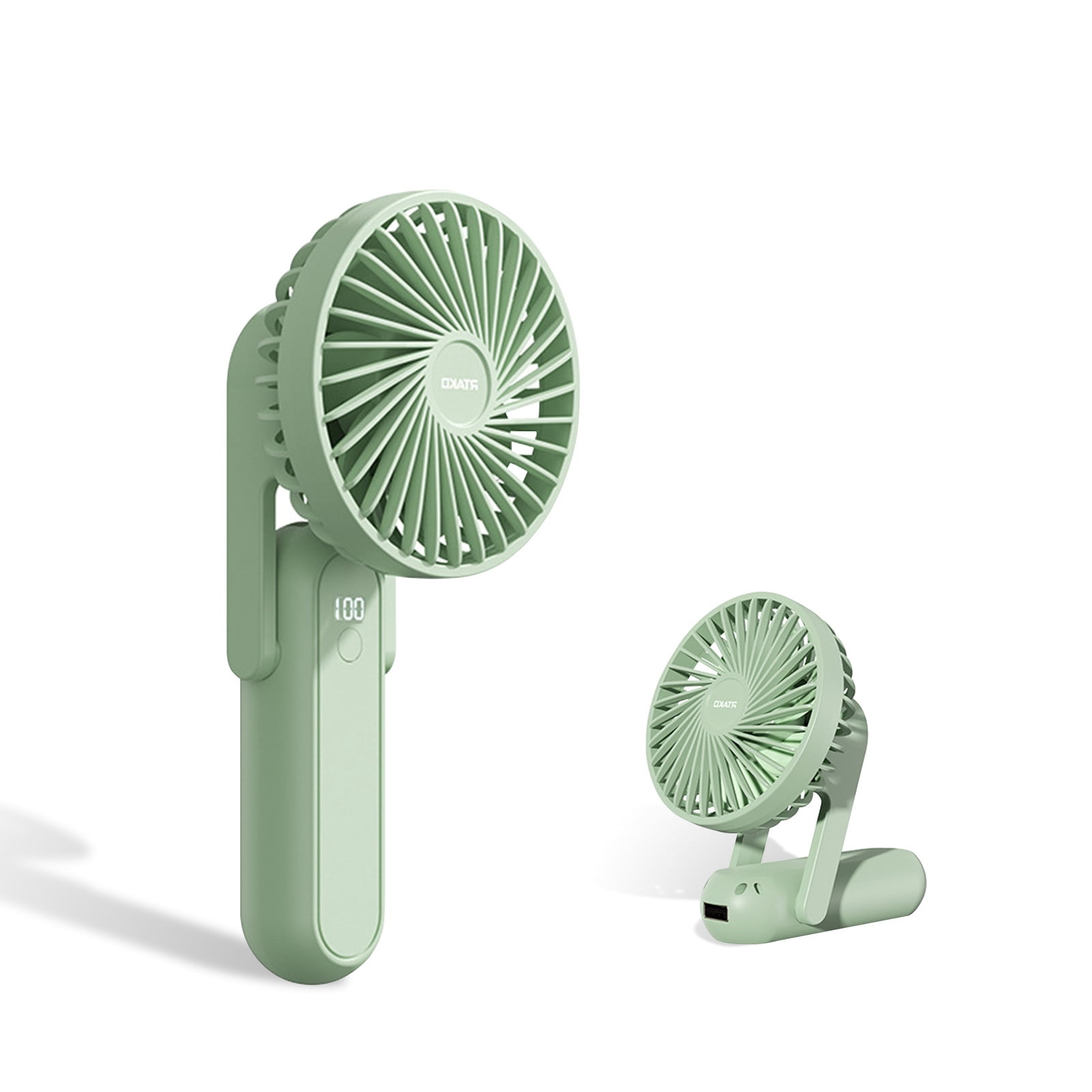 Folding Portable Silent Charging Handheld Fan,Vsgery,Beige - Walmart.com