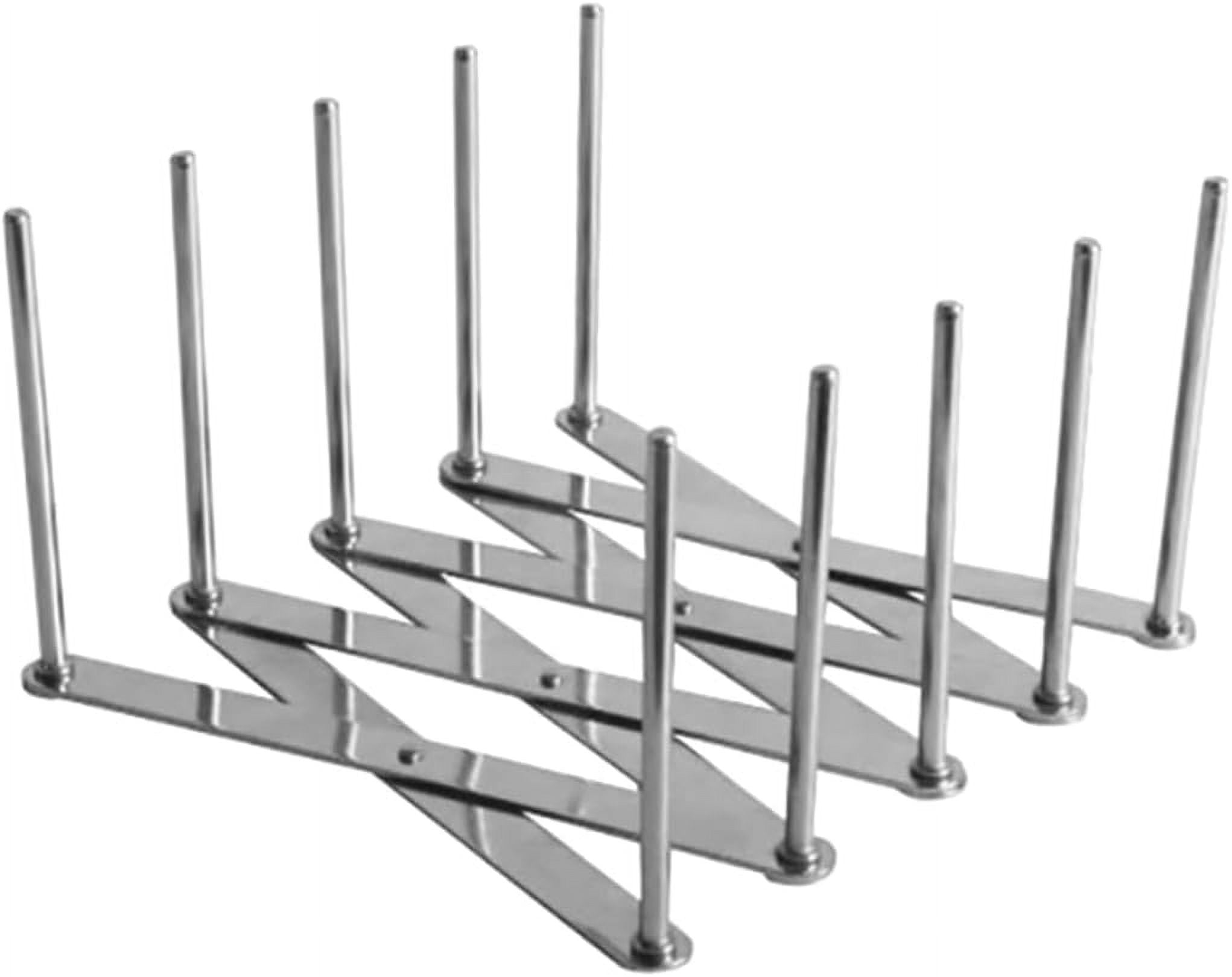 Folding Pot Lid Holder Pan Holder Dish Storage Rack Pan Lid Holder ...