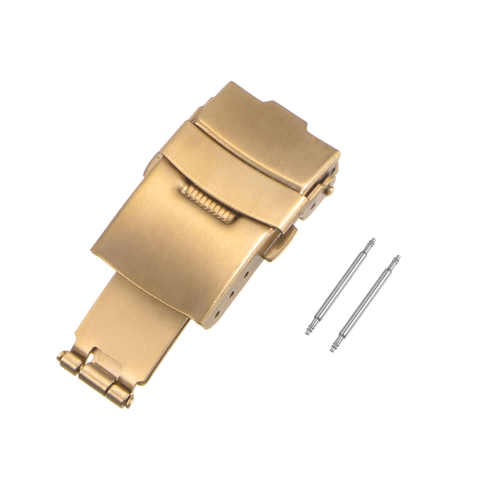 Folding Push Button Watch Deployment Clasp Buckle for 16mm Metal Watch ...