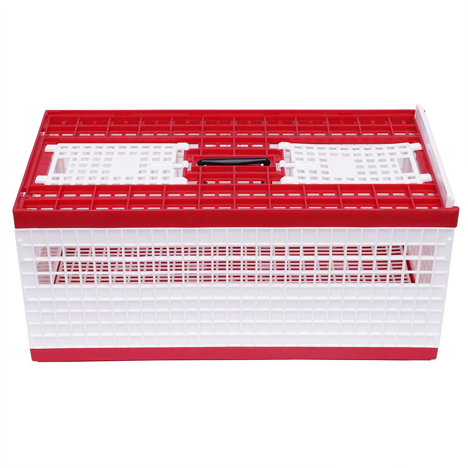 Folding Racing Pigeon Carrier Box Poultry Pet Cage W/ 2 Side Doors & 2 Top Doors - Walmart.com