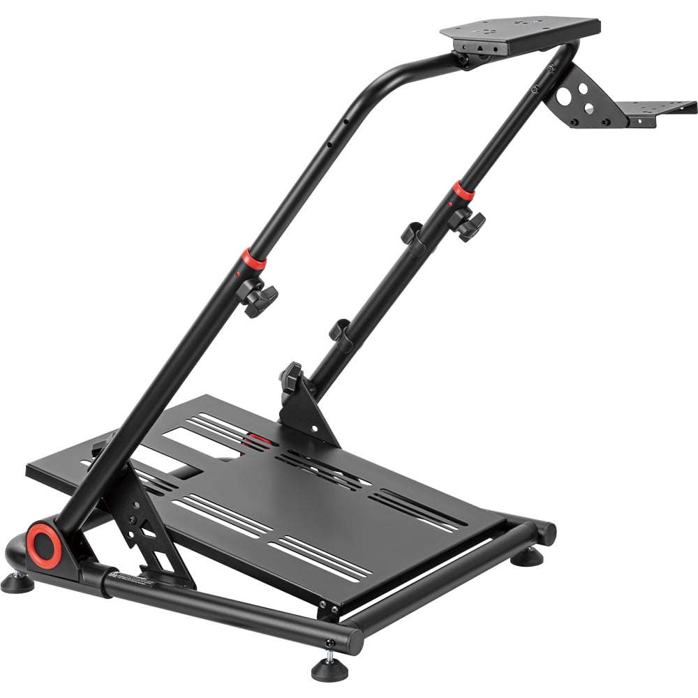 Folding Racing Simulator Wheel Stand with Gear Shifter – Fully ...