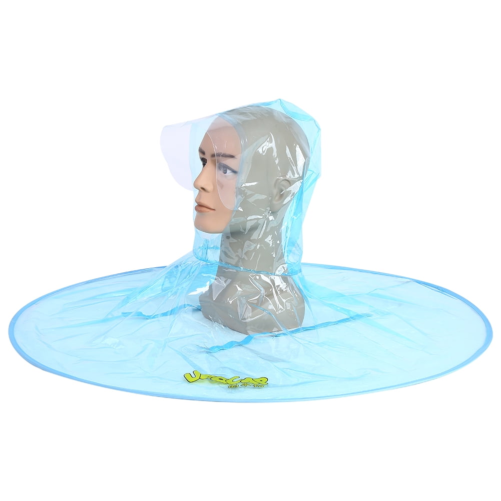 Folding Rain Coat Umbrella Hat Hands Free for Children Outdoor Activity ...