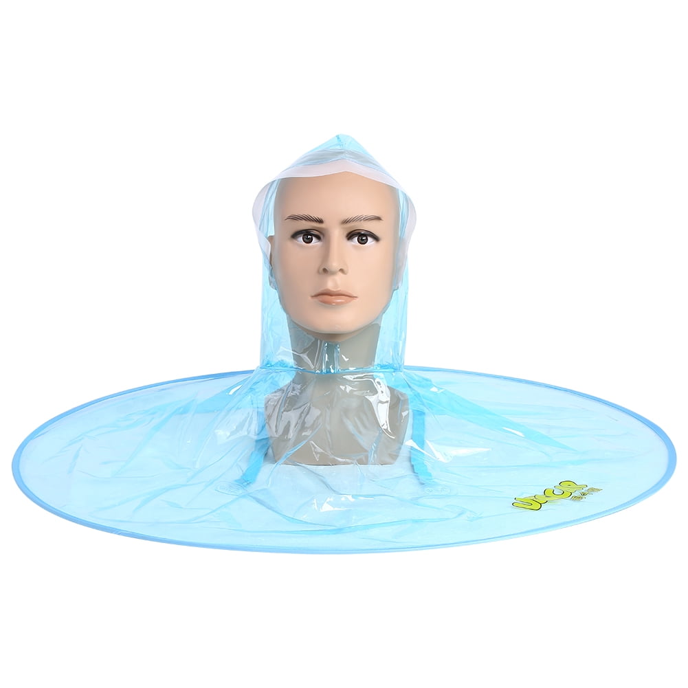 Folding Rain Coat Umbrella Hat Hands Free for Children Outdoor Activity ...