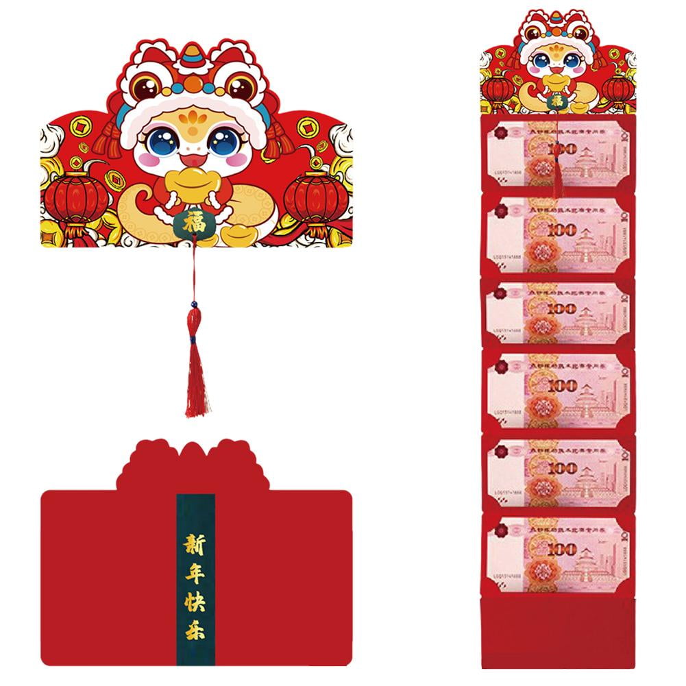 Folding Red Envelopes Chinese New Year Of Snake Red Paet μш Sl Spring ...