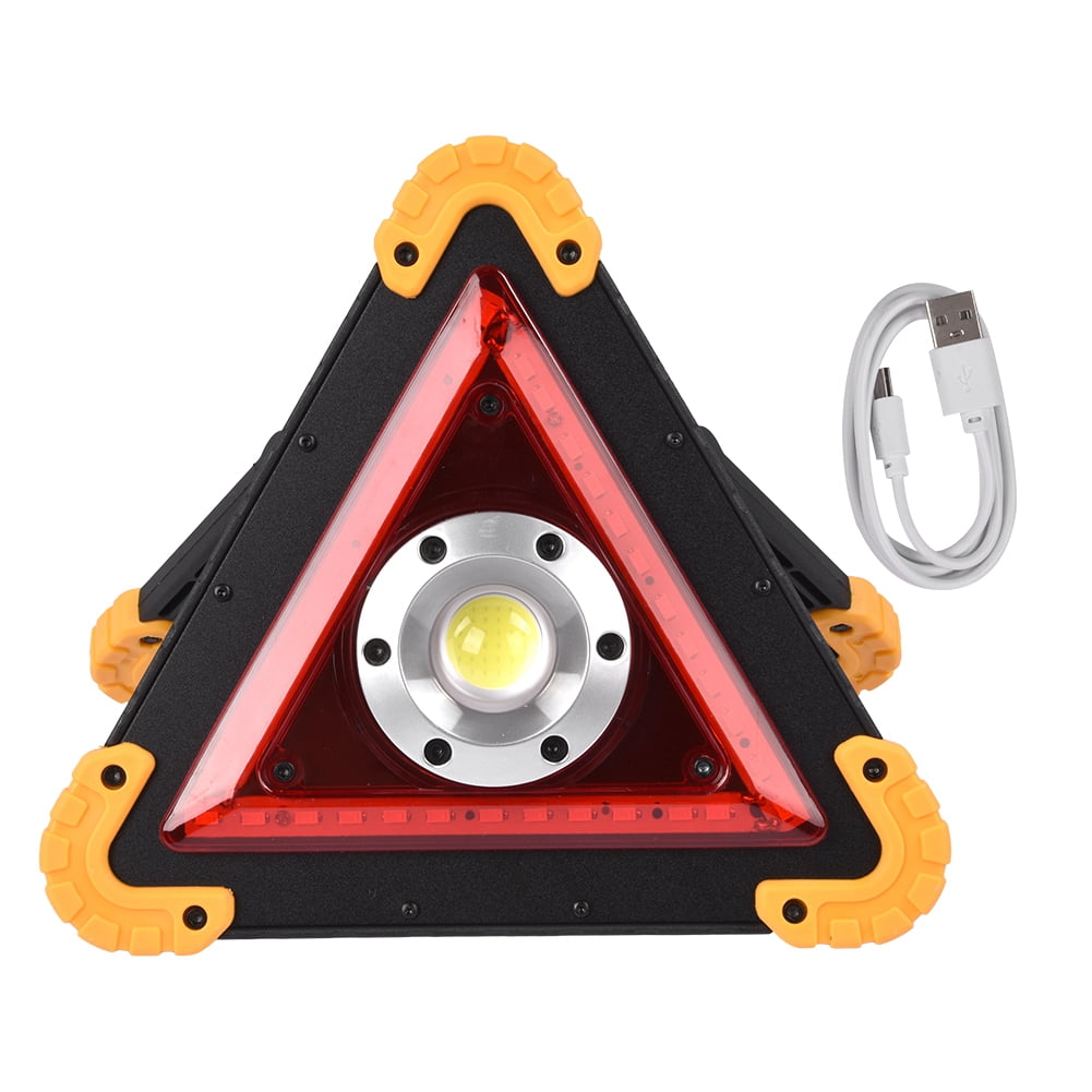 Folding Road Stop Sign with Built-in Traffic Warning Light (1 Light ...
