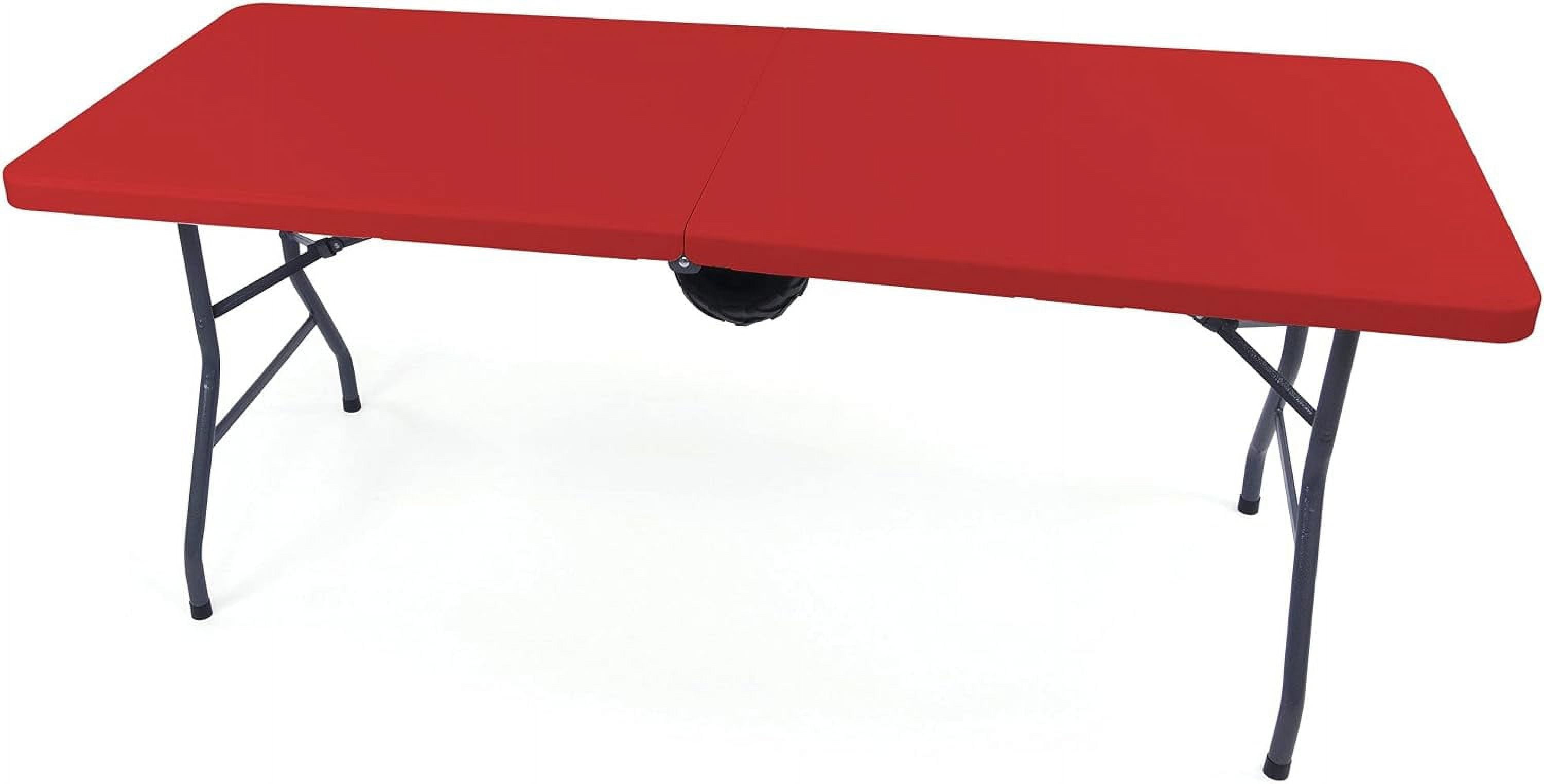 Creative Outdoor Plastic 6ft Folding Table for Outdoor Camping, Picnic ...