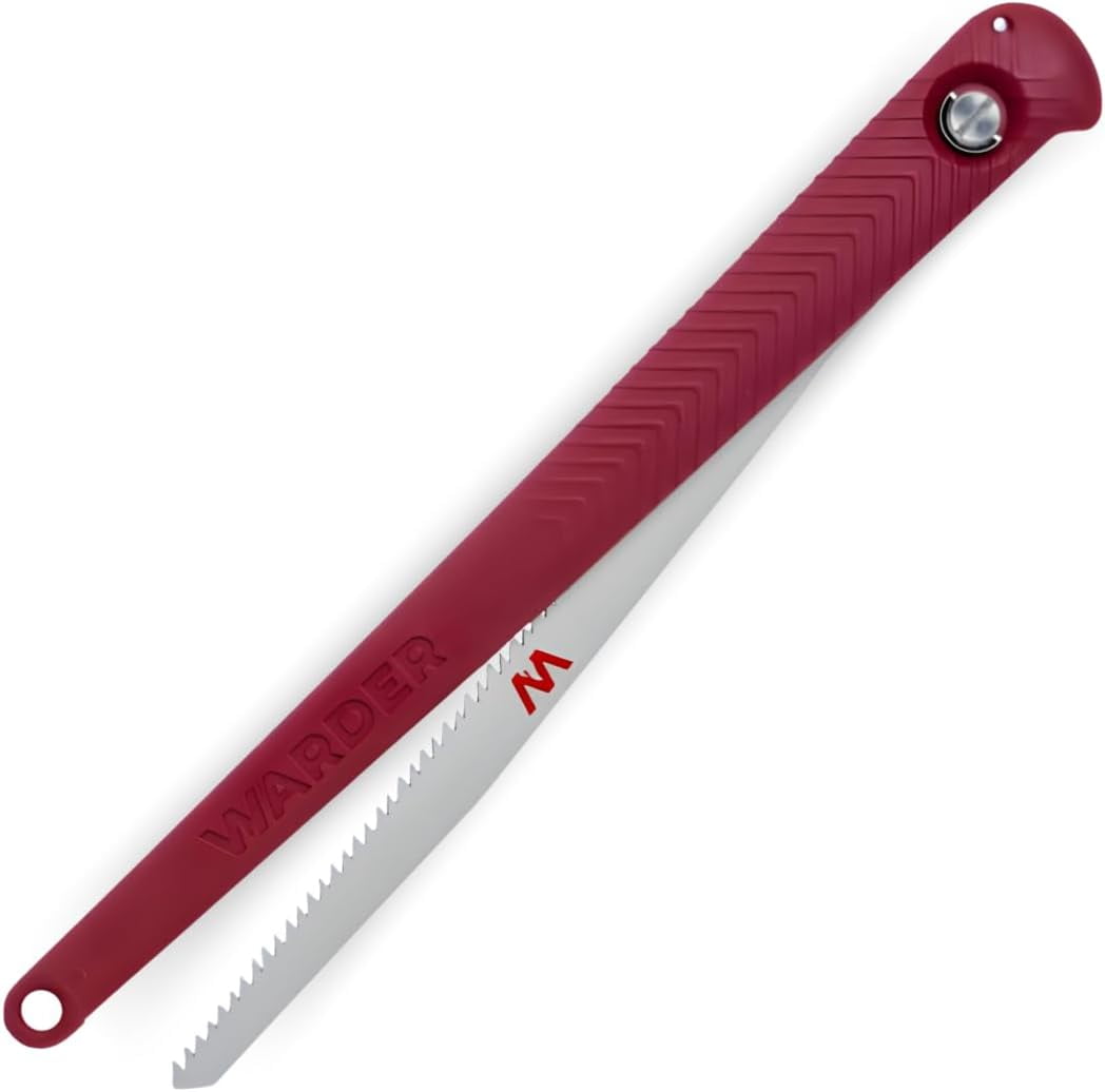 Warder Folding Saw - Portable Hand Saw for Wood & Tree Cutting, Camping ...