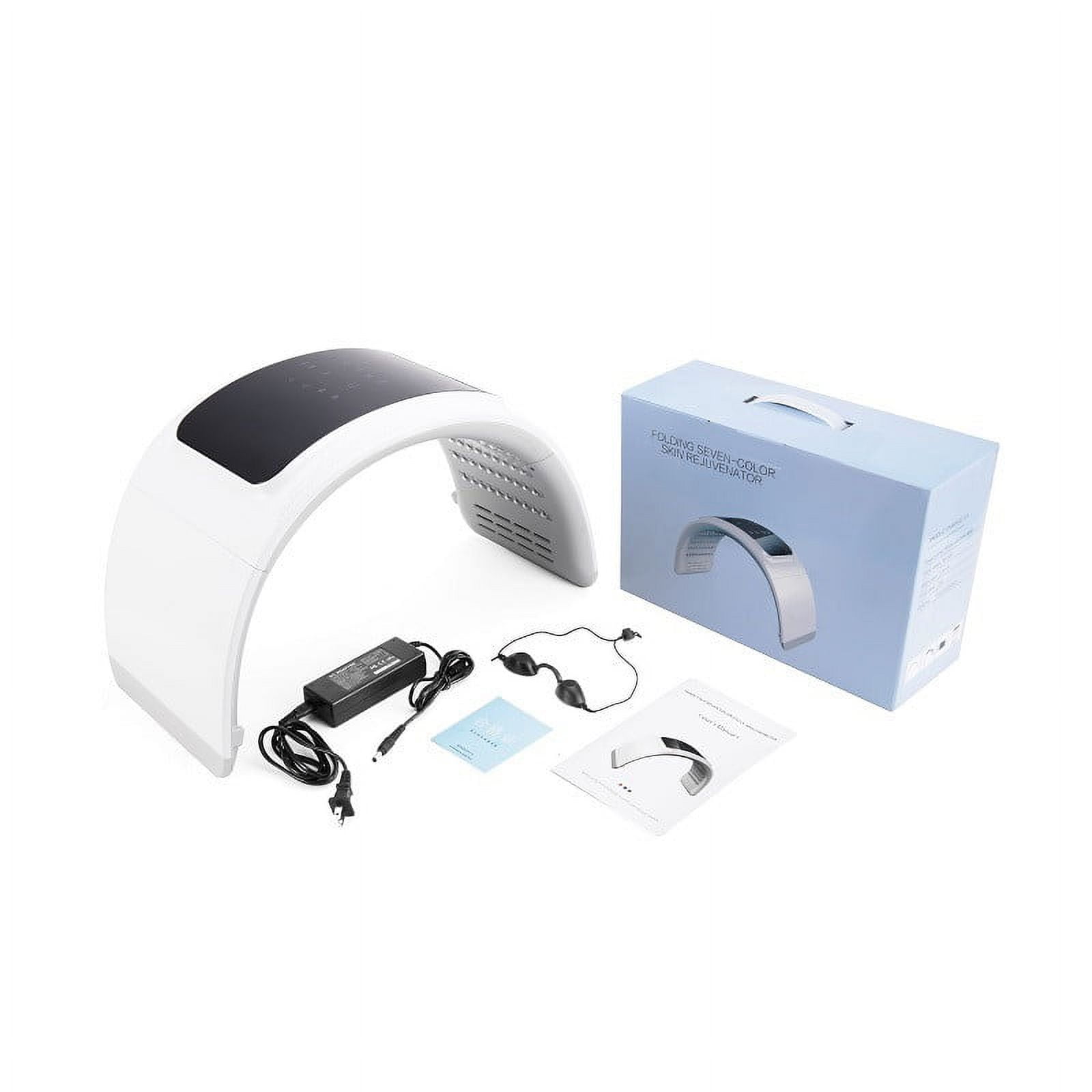 VamsLuna 7-Color LED Skin Care Therapy, Foldable Beauty Treatment ...