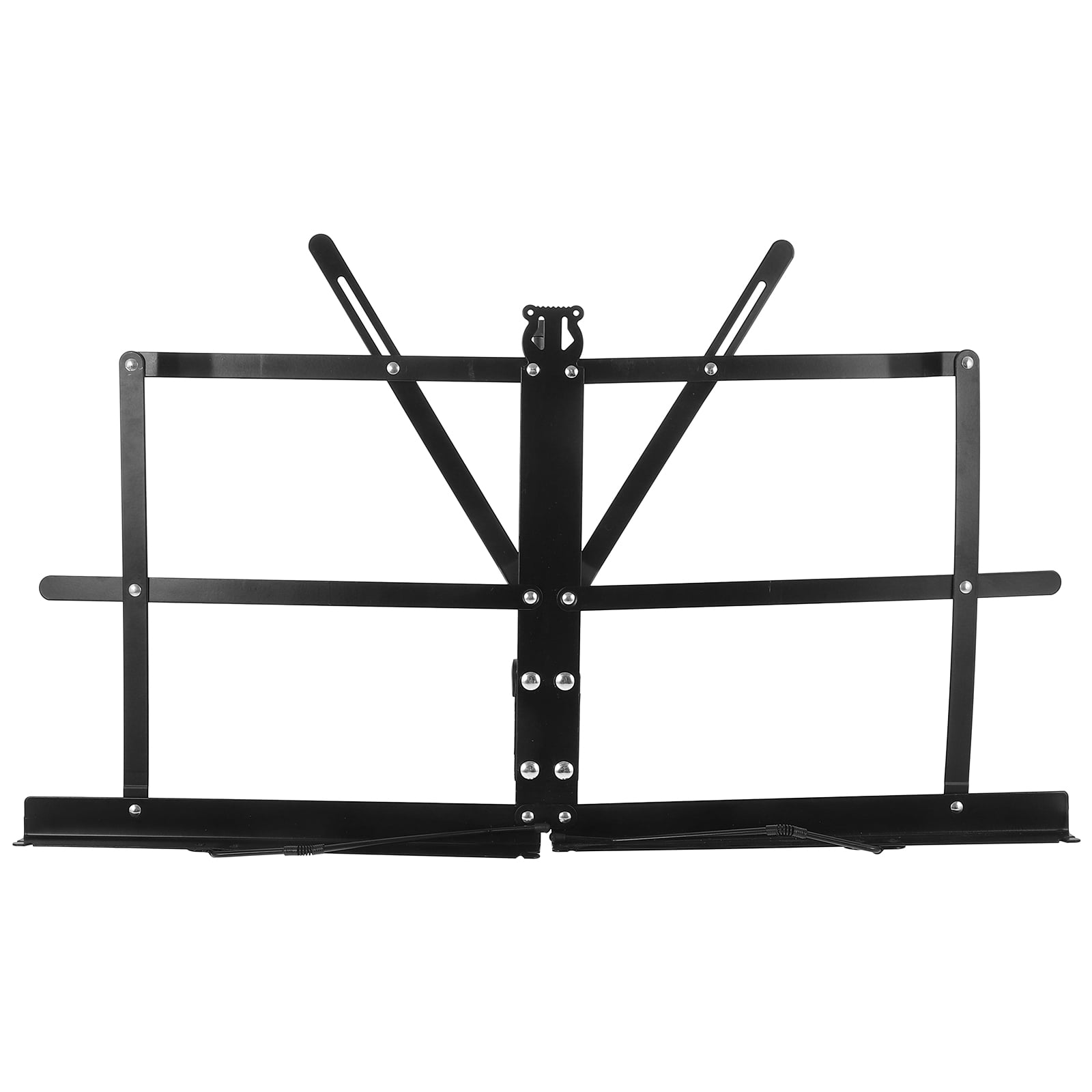 Folding Sheet Music Storage Stand Desktop Book Stand Iron Music Sheet ...
