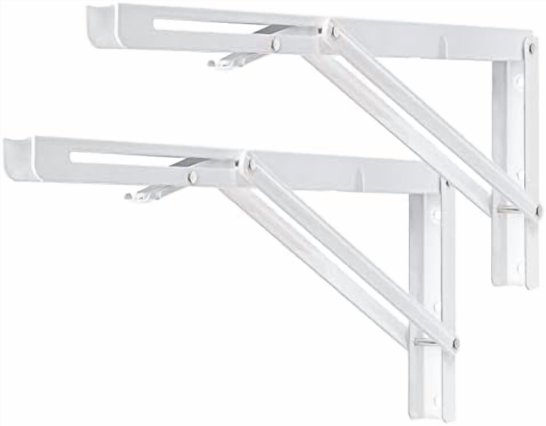 Folding Shelf Brackets, 16 Inch Heavy Duty Collapsible Shelf Bracket ...