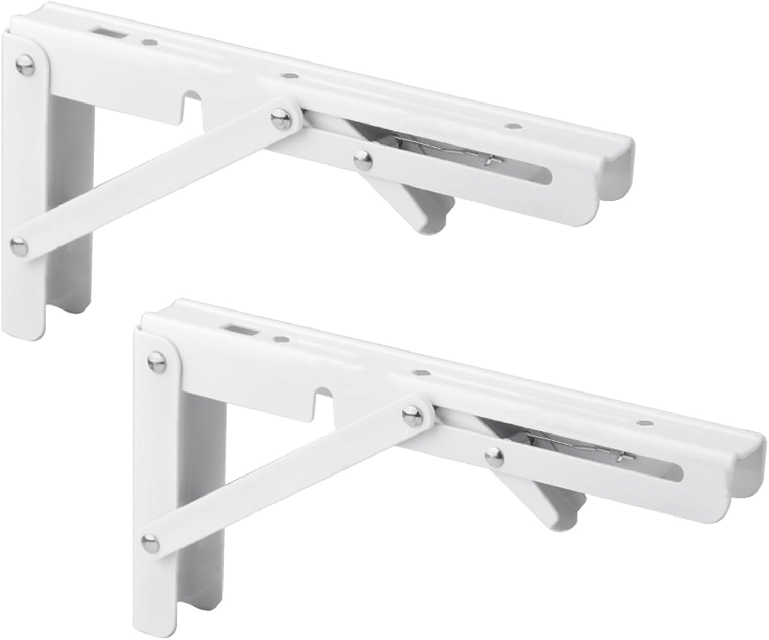 Folding Shelf Brackets, Heavy Duty Wall Mounted Brackets For Shelves ...