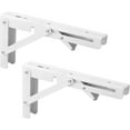 Folding Shelf Brackets, Heavy Duty Wall Mounted Brackets For Shelves ...