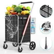 Elderly-Friendly Lightweight Folding Four-Wheel Walker with Seat ...