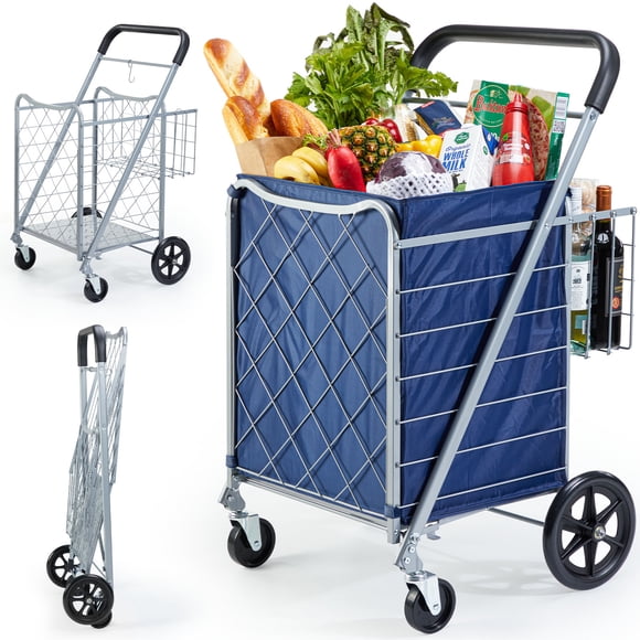 Extra Large Heavy Duty Shopping Cart Swivel Wheels
