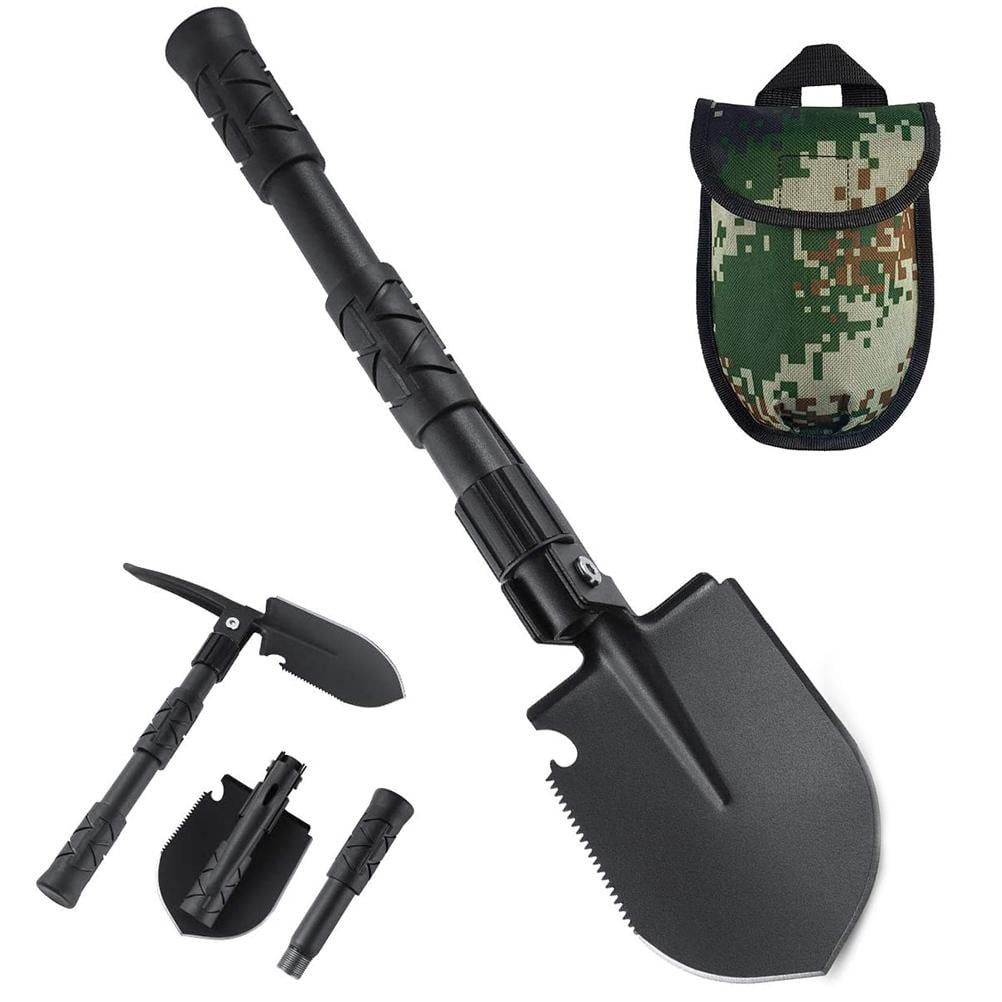 Folding Shovel Heavy Duty Alloy Steel Camping Shovel Entrenching Tool ...
