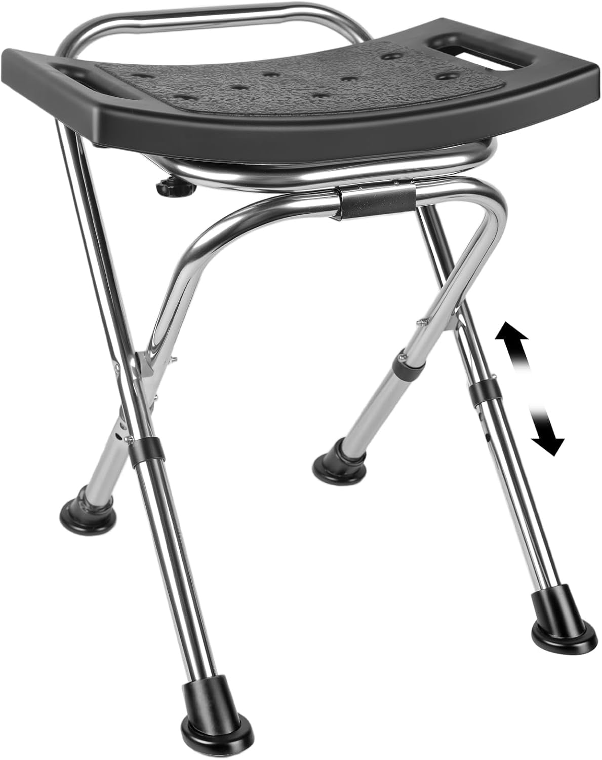 Folding Shower Chair Seat,Height Adjustable Shower Chair Seat,Stainless ...