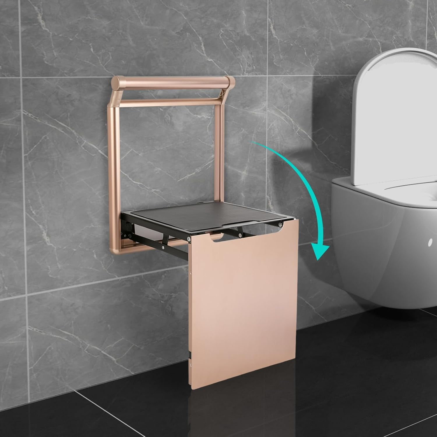 Folding Shower Seat Folding Wall Mounted Shower Seat Folding Shower ...