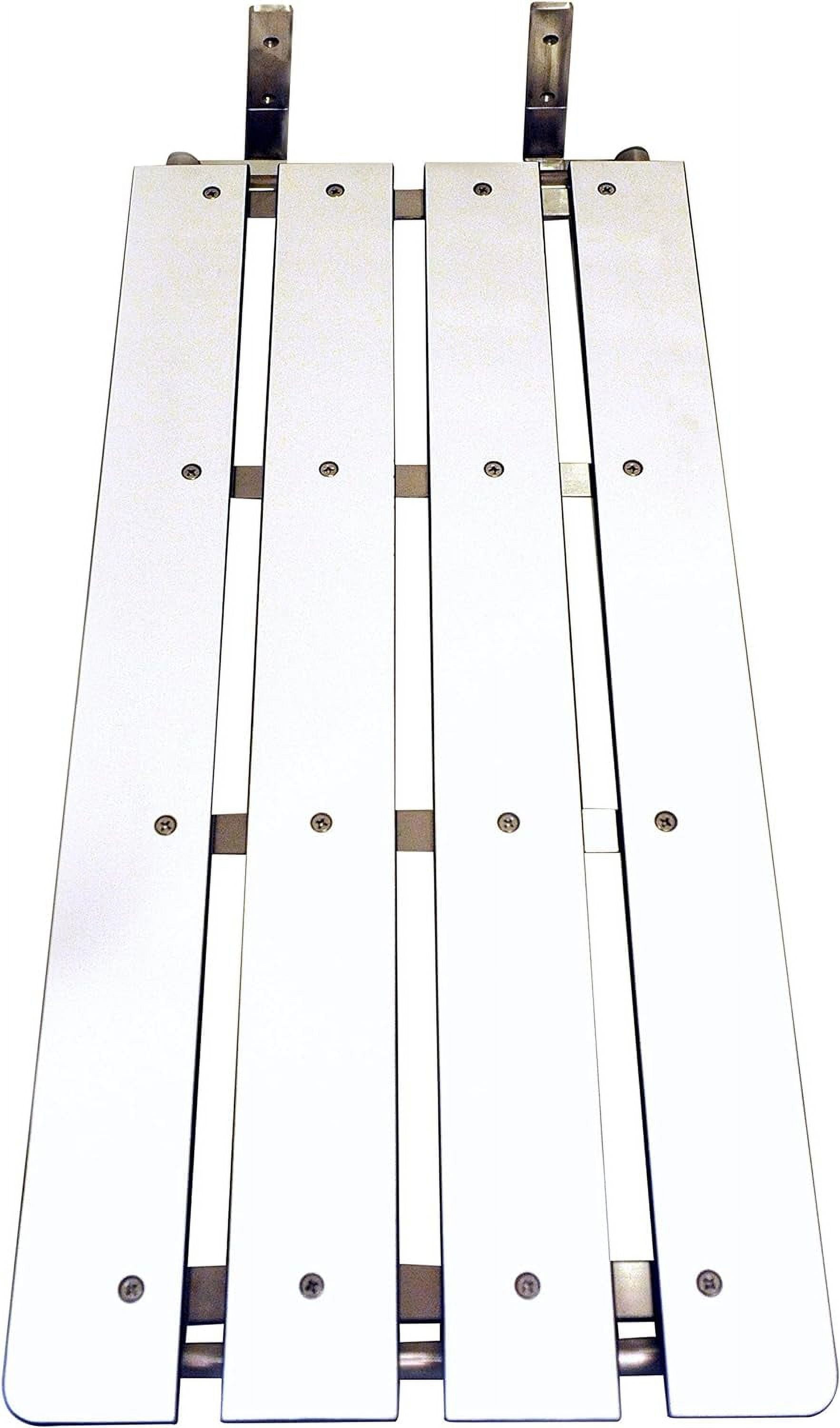 Folding Side Wall Mount Tub Seat, 750 lb Capacity for Elderly or ...