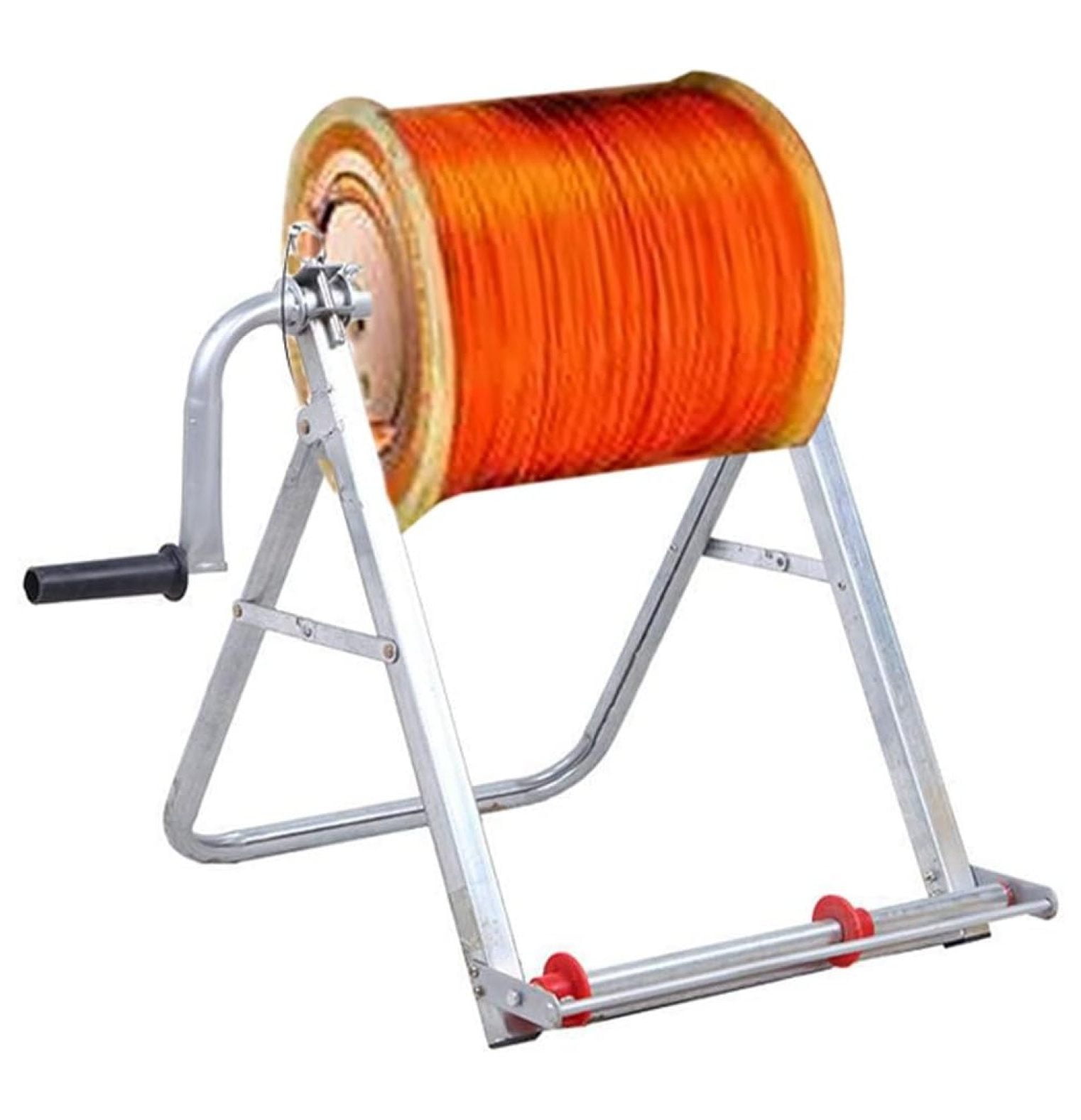 Folding Single Spool Cable Rack, Industrial Grade Steel Wire Rack ...