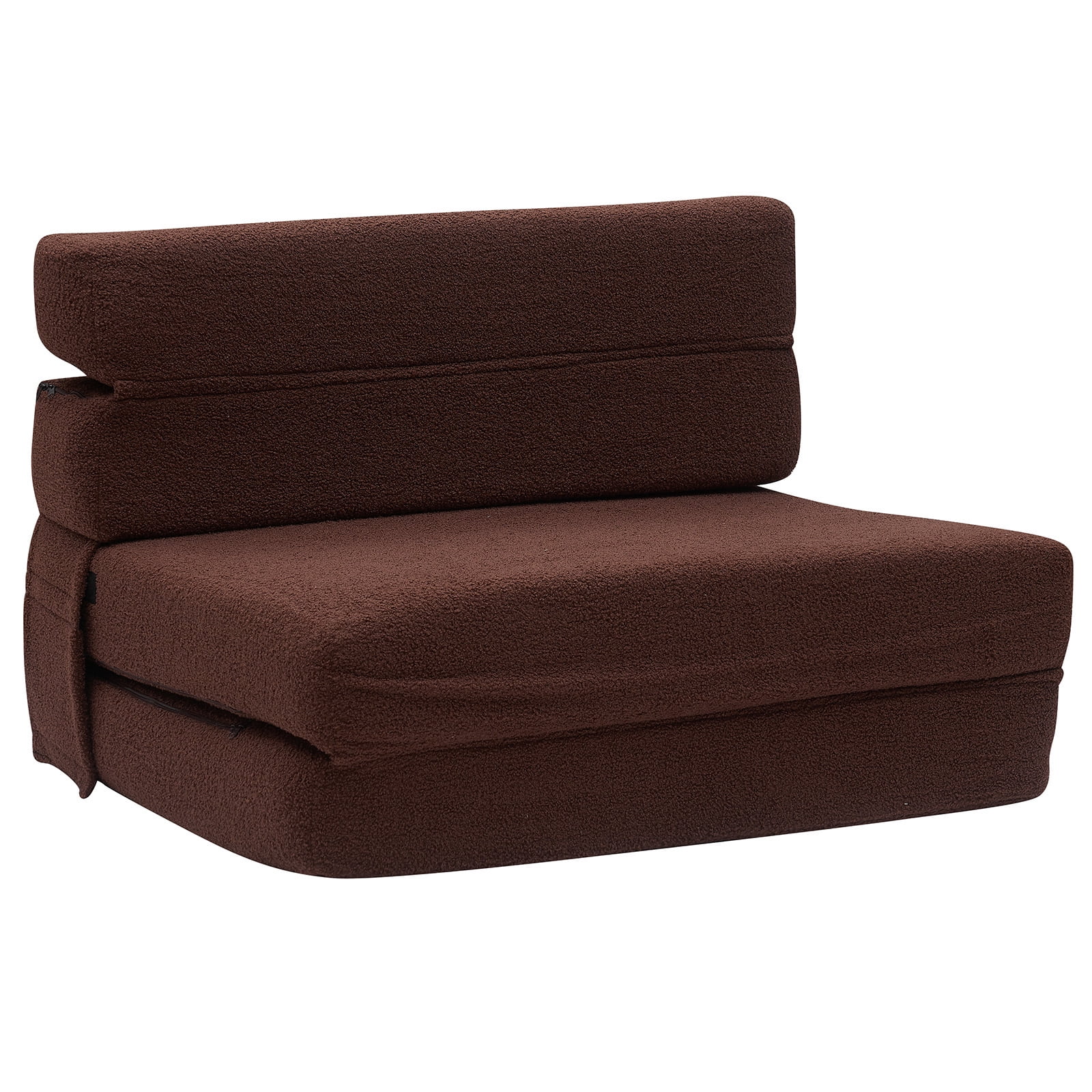 Folding Sleeper Chair Sofa Bed Lazy Couch with Pillow Sofa Bed Chair ...
