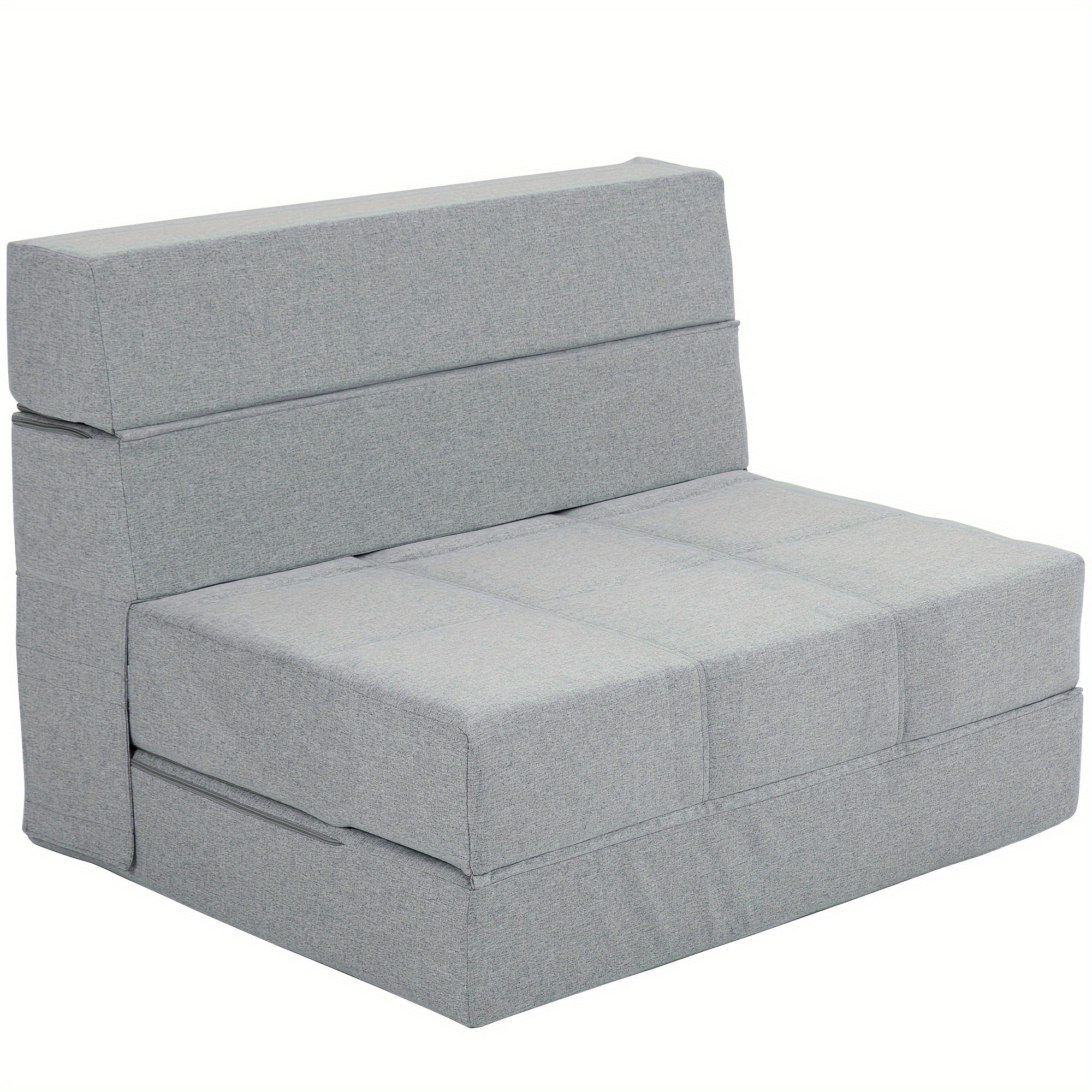 Folding Sofa Bed Convertible Mattress Pad Removable Cover Foldable ...