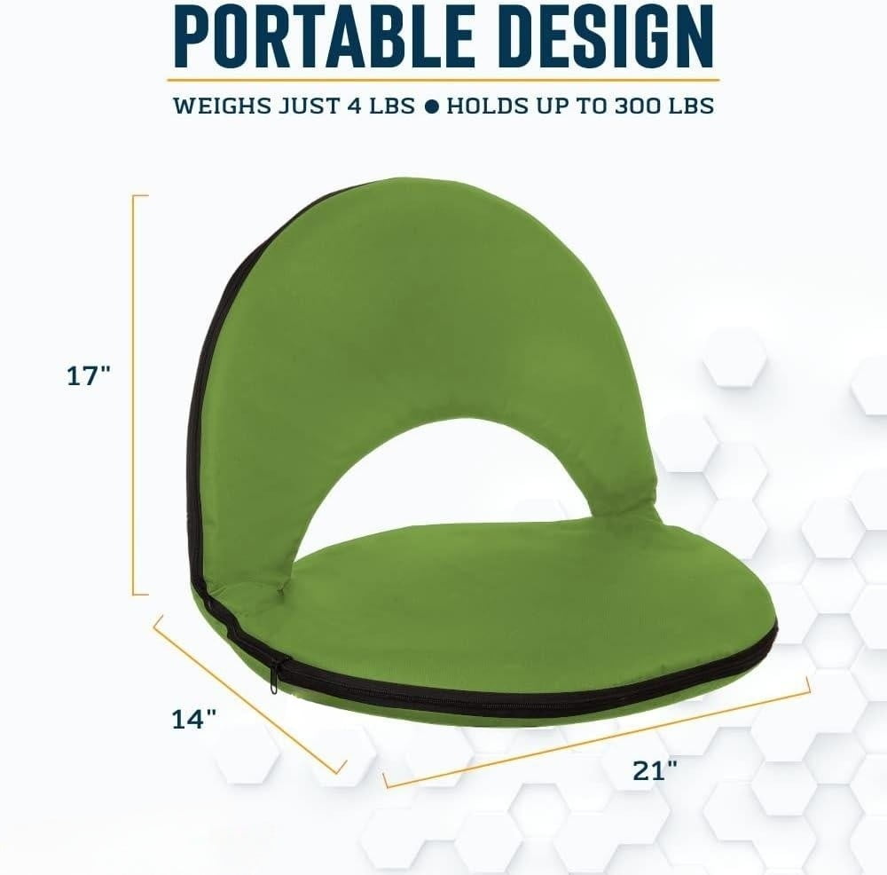 Folding Stadium Seat – Deluxe Outdoor Camping Reclining Waterproof ...