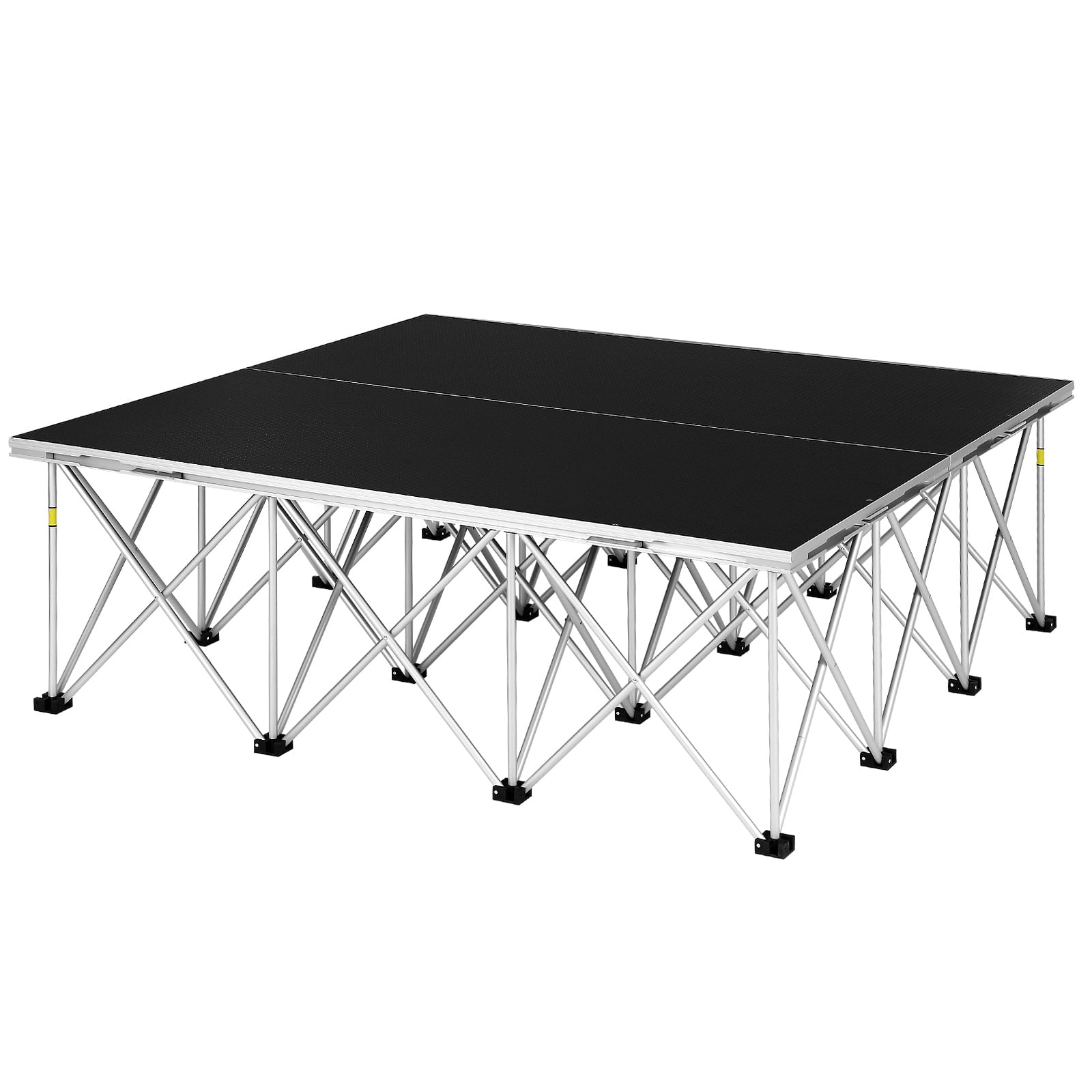 Portable Small Stage, 48in*48in Compact Folding Stage Platform, Load ...