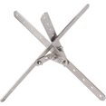 Folding Stainless Steel Fire Rack for Wood Burning Camping Firewood ...