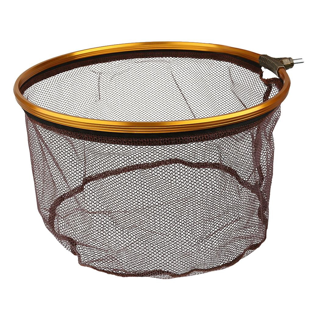 Folding Stainless Steel Fishing Landing Net Carp Trout Fishing Storage ...