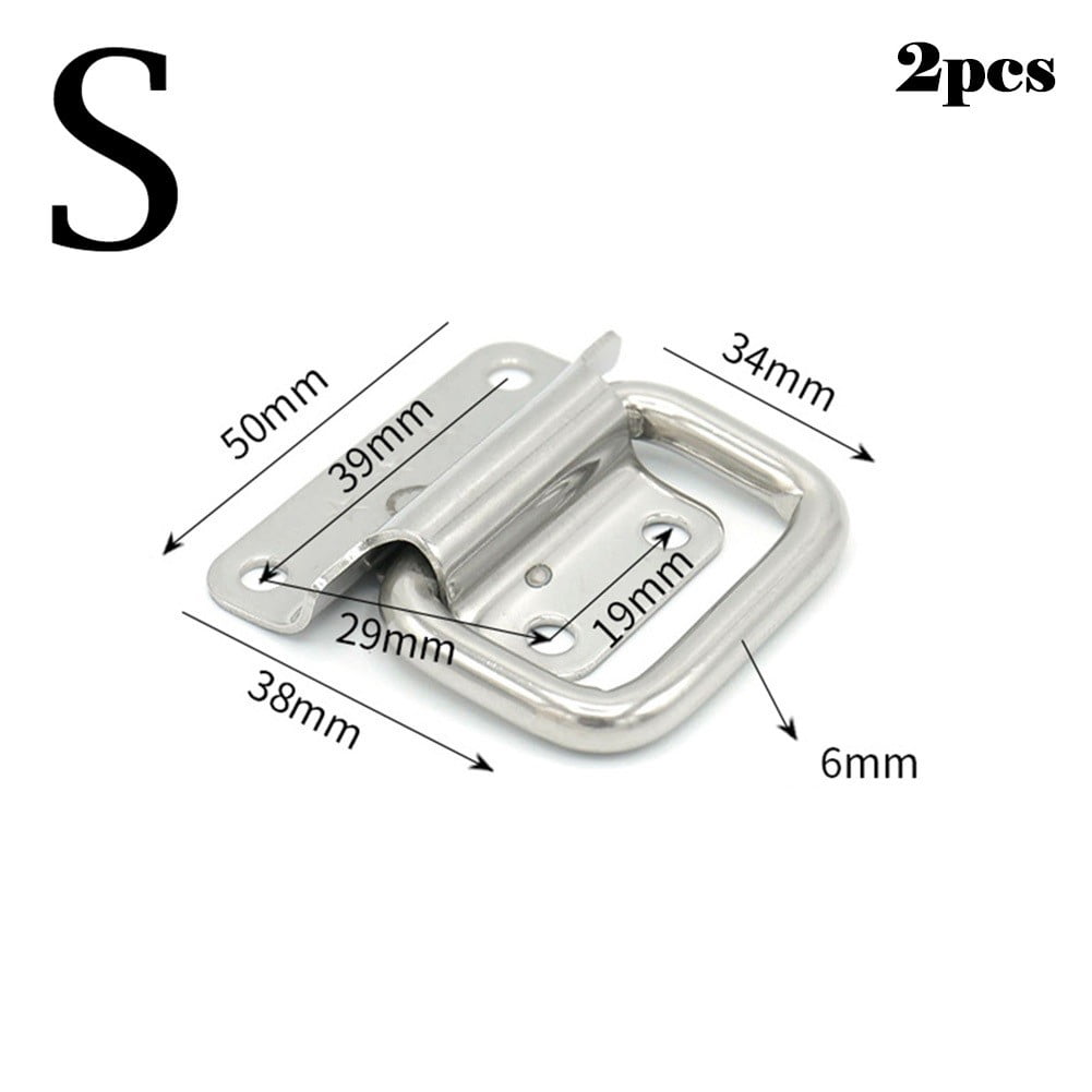 Folding Stainless Steel Pull Handles For Cabinets Drawers And Cupboards ...