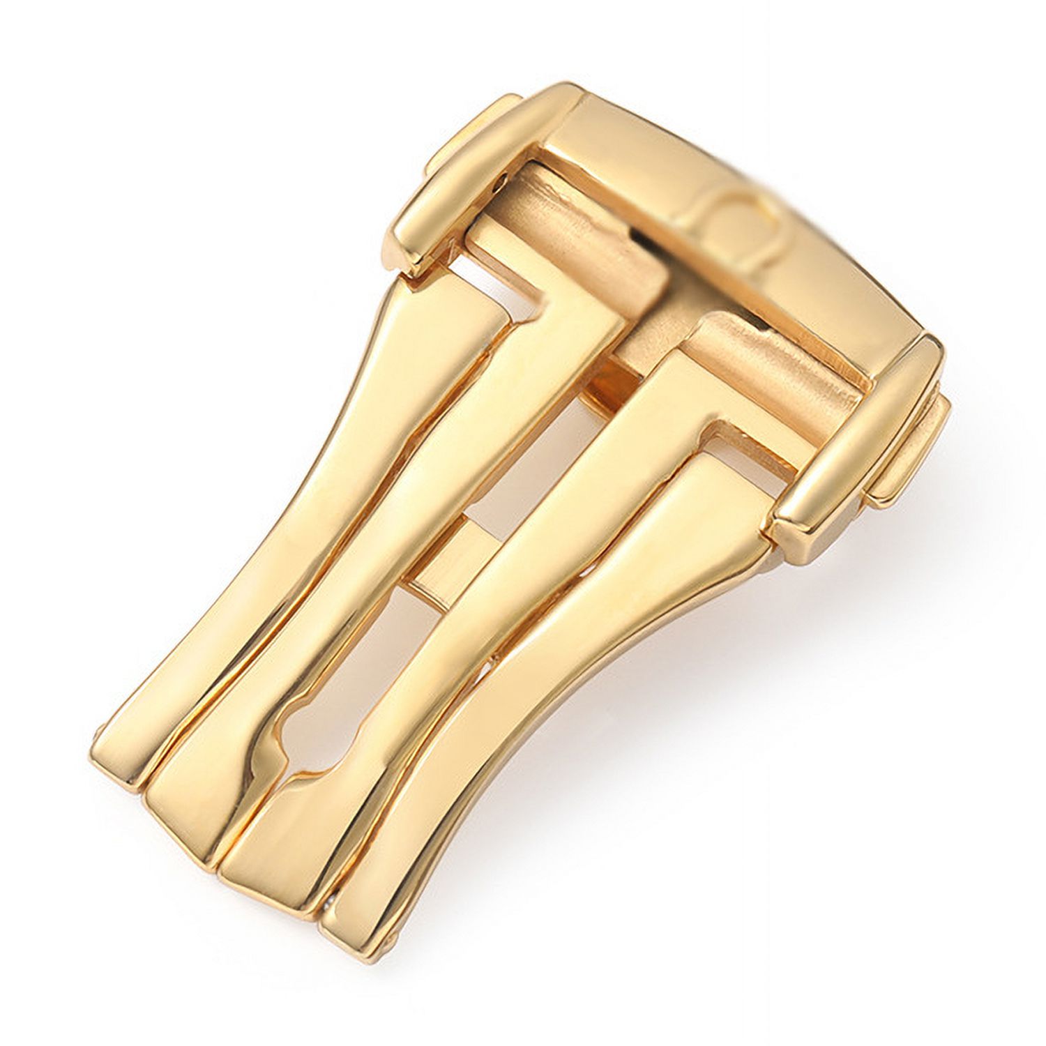 Folding Stainless Steel Strap Buckle Folding Buckle Leather Strap ...