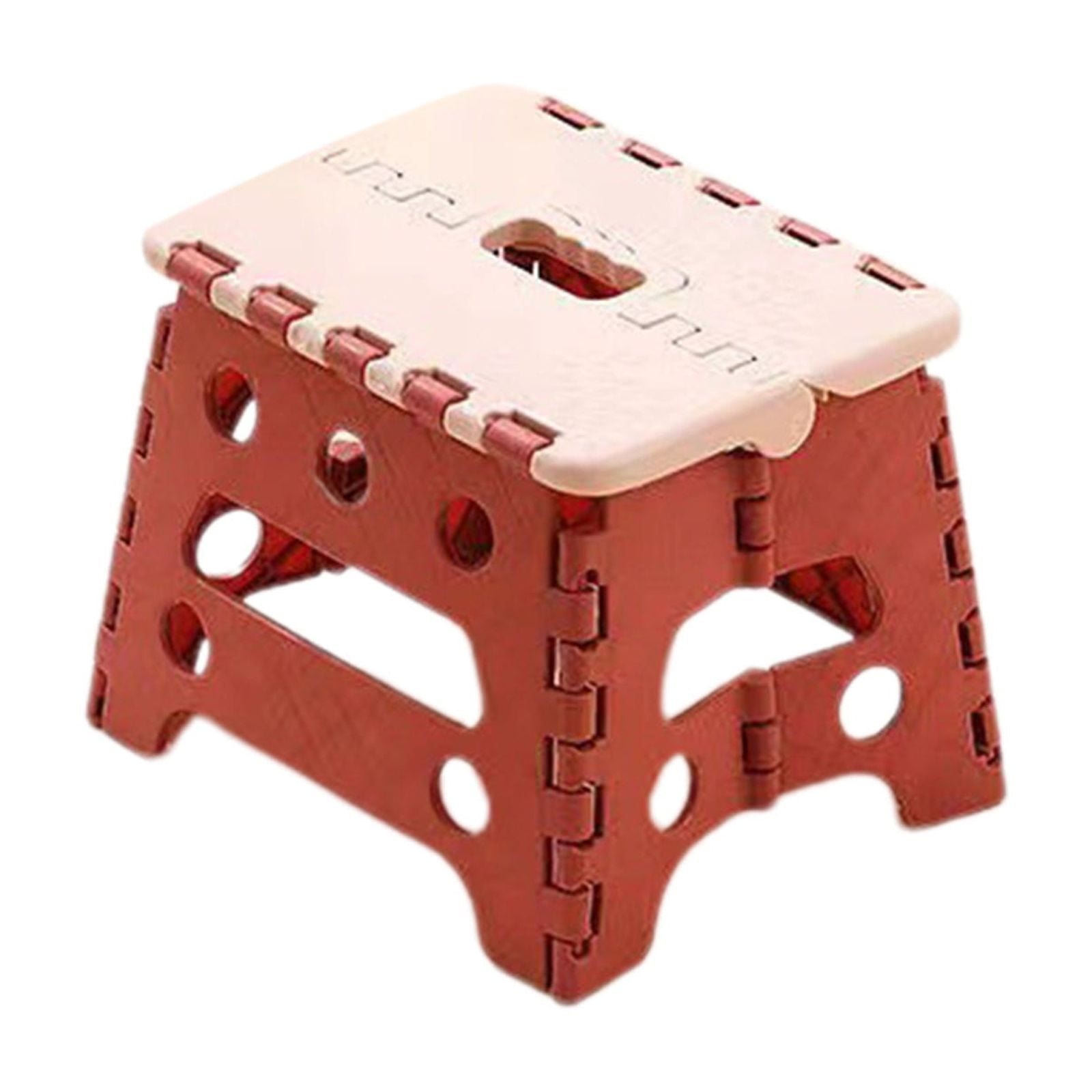 Folding Step Stool - 7 inch Height Premium Heavy Duty Foldable Stool ...