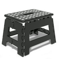 Great Value Plastic Folding One Step Stool with Carrying Handle ...