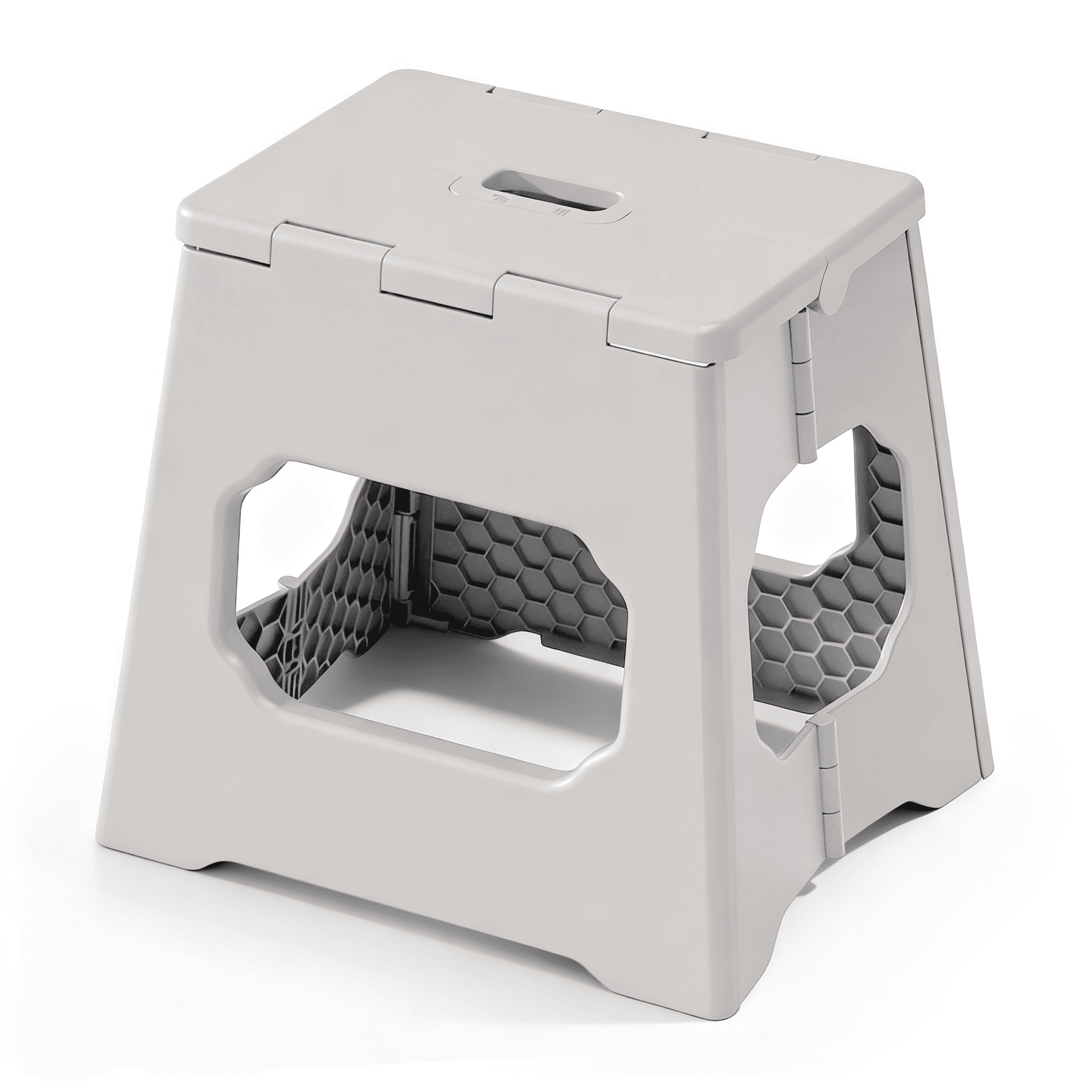 13 Inch Folding Step Stool for Adults Holds Up to 300 lbs, Durable ...