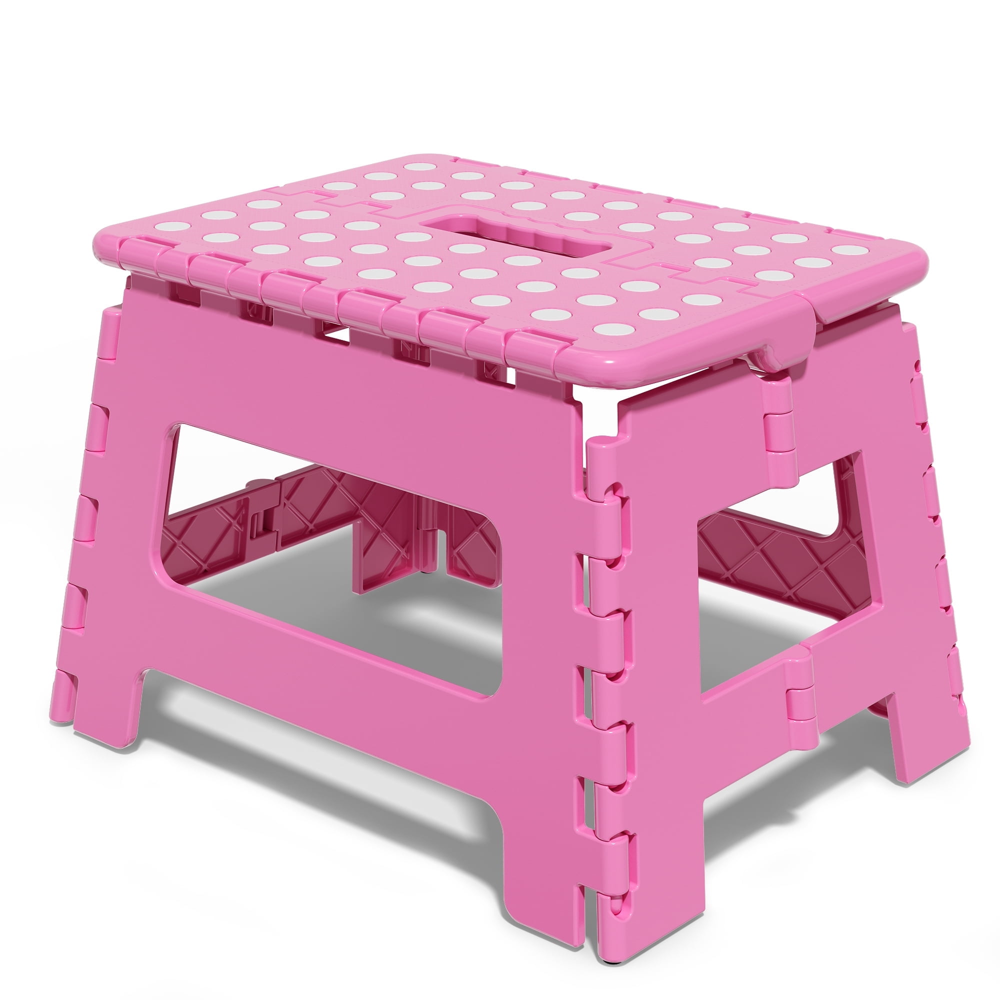 9 Inch Folding Step Stool for Adults and Kids Holds Up to 300 lbs ...