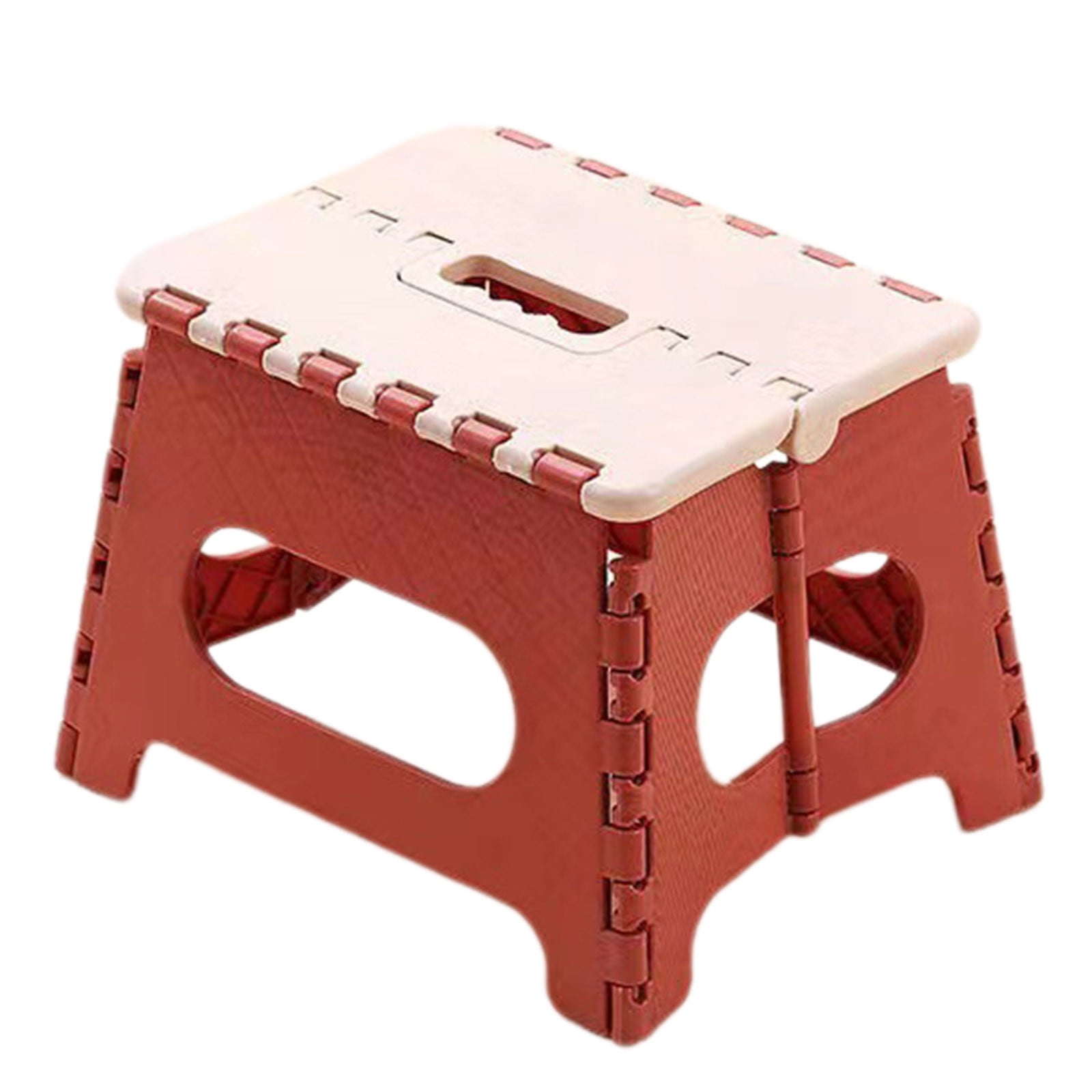 Folding Step Stool - 9 inch Height Premium Heavy Duty Foldable Stool ...