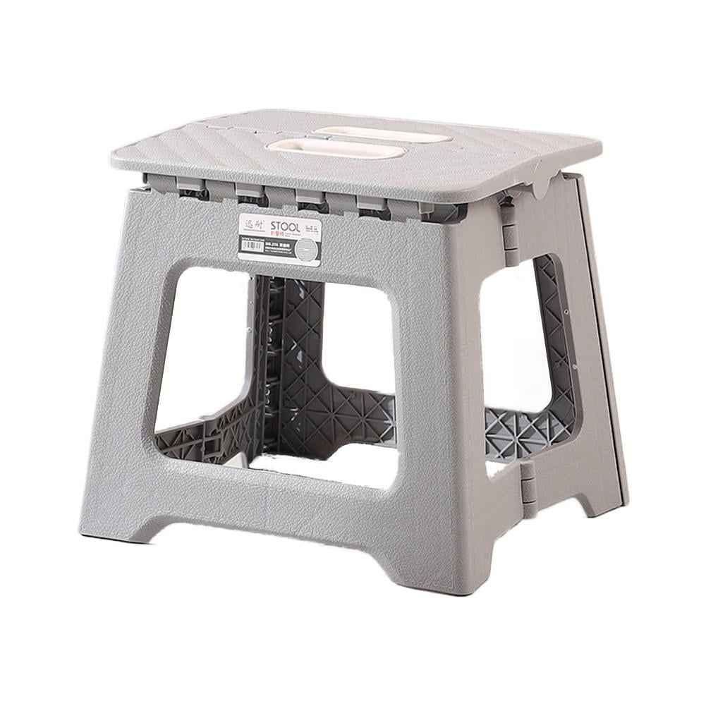 Folding Step Stool - Collapsible Step Stool for Family Use with Anti ...