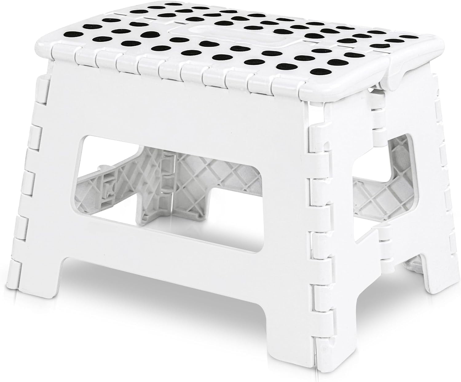 Folding Step Stool - (Pack of 12) Foot Stool with 9 Inch Height - Holds ...