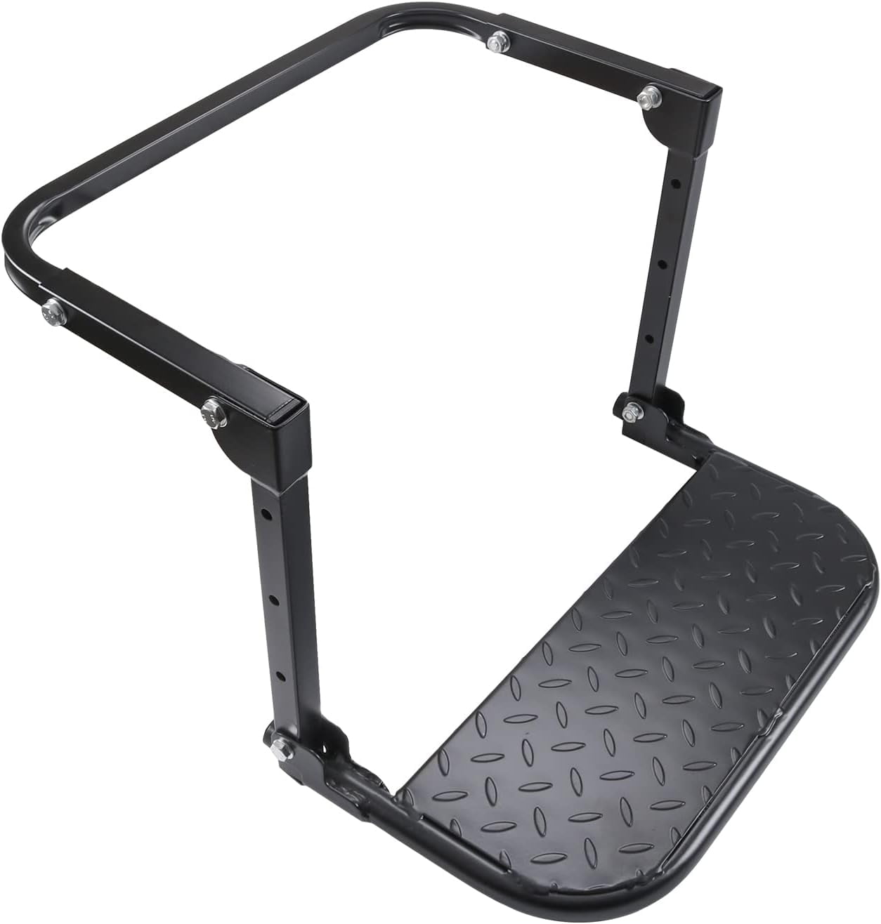 Folding Step for , SUV and RV Adjustable Mounted Step Fit from 10.2" to ...