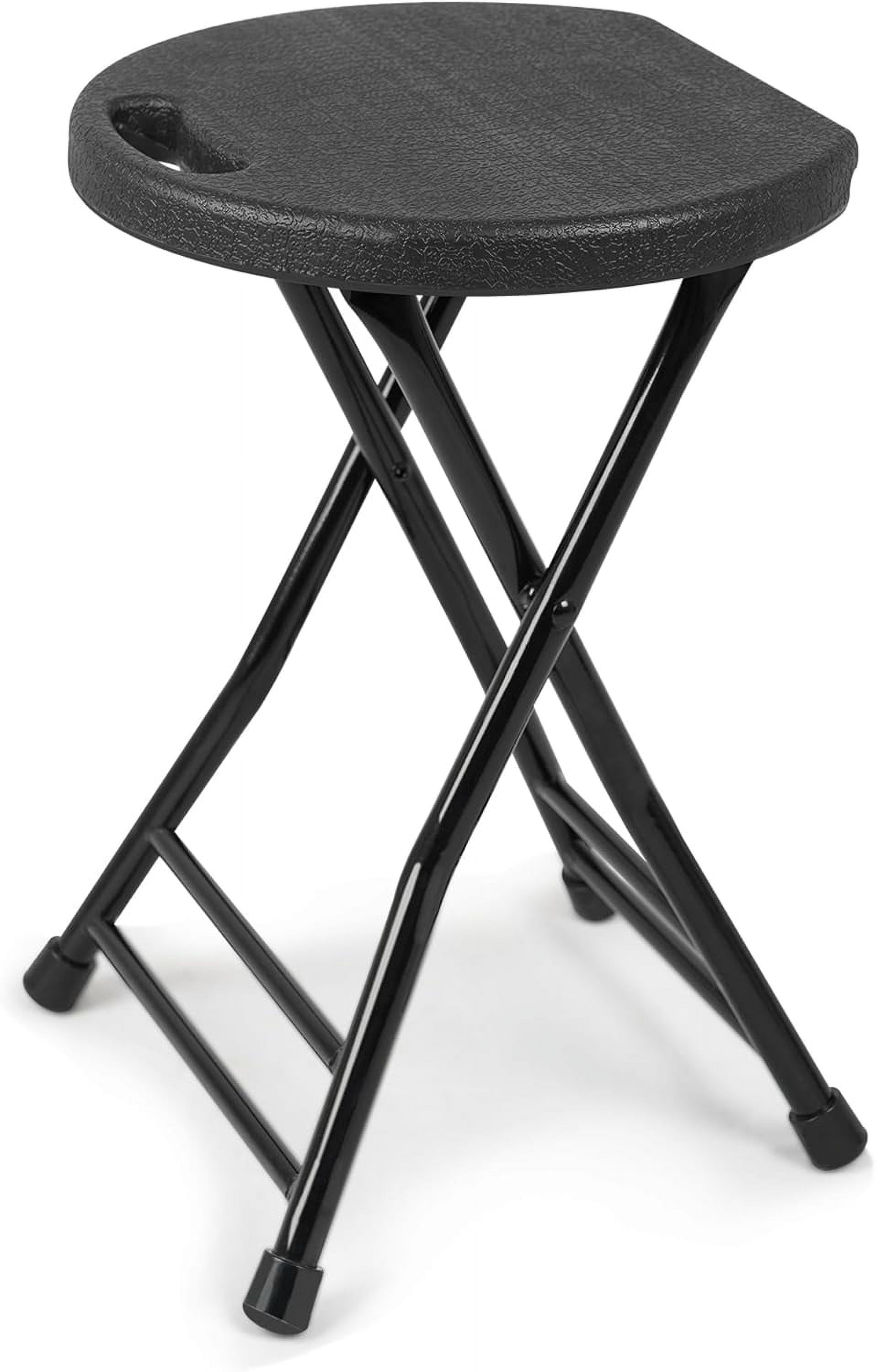 Folding Stool with Handle, Folding Chair,Folding Bar Stool with Non ...