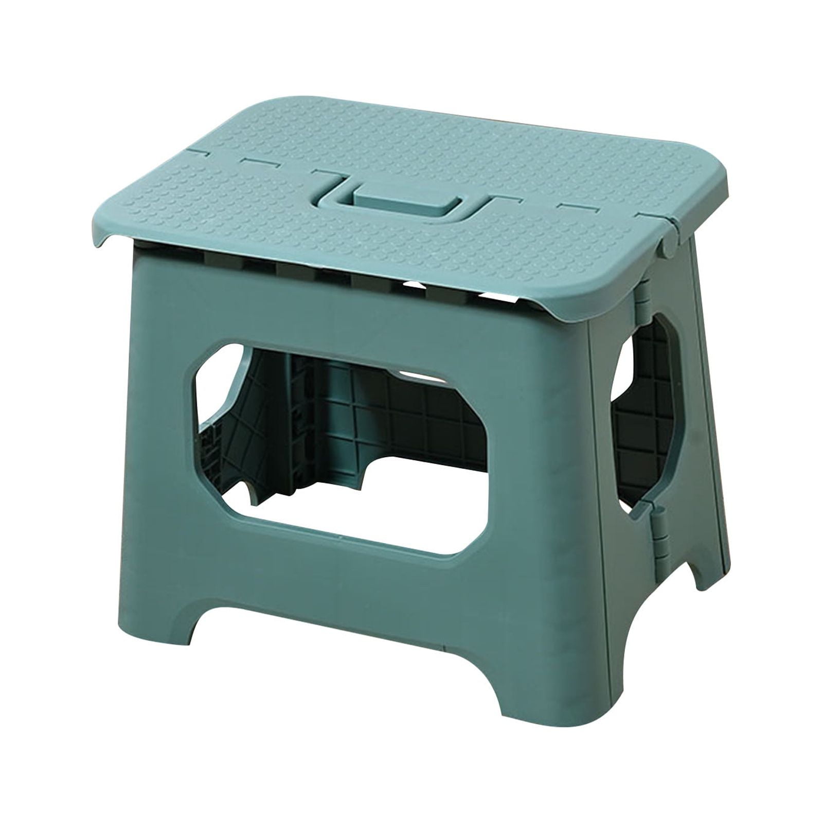 TUWABEII Outdoor Portable Folding Stool Heavy Duty Plastic Non-Slip ...