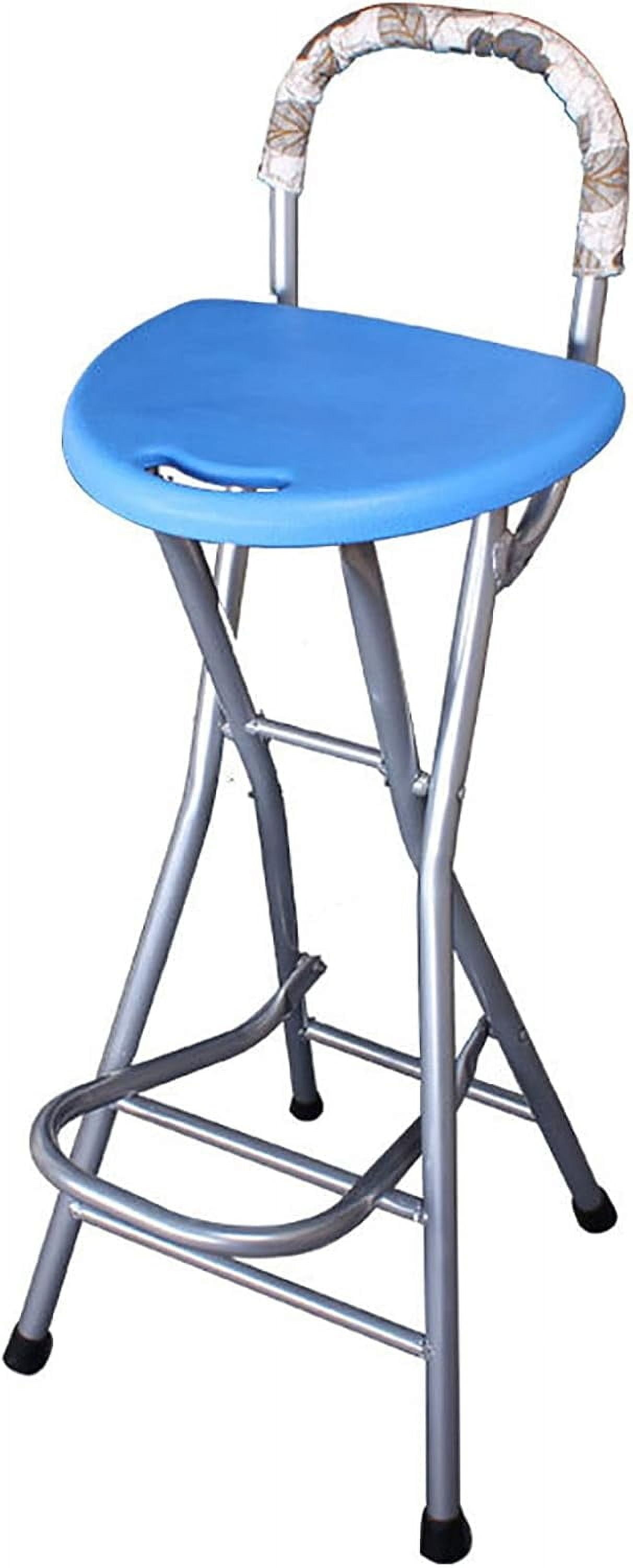 Folding Stools for Adults Portable, 28 inch Collapsible Stool Heavy ...