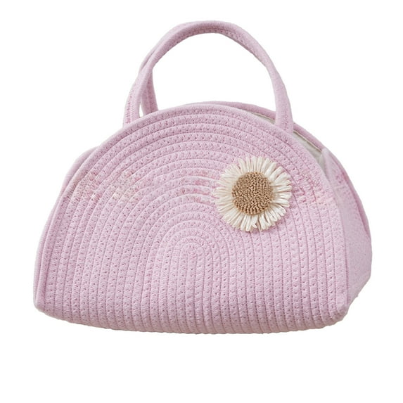 Folding Storage Basket, Decorative Storage Bins, Multi-Purpose ...