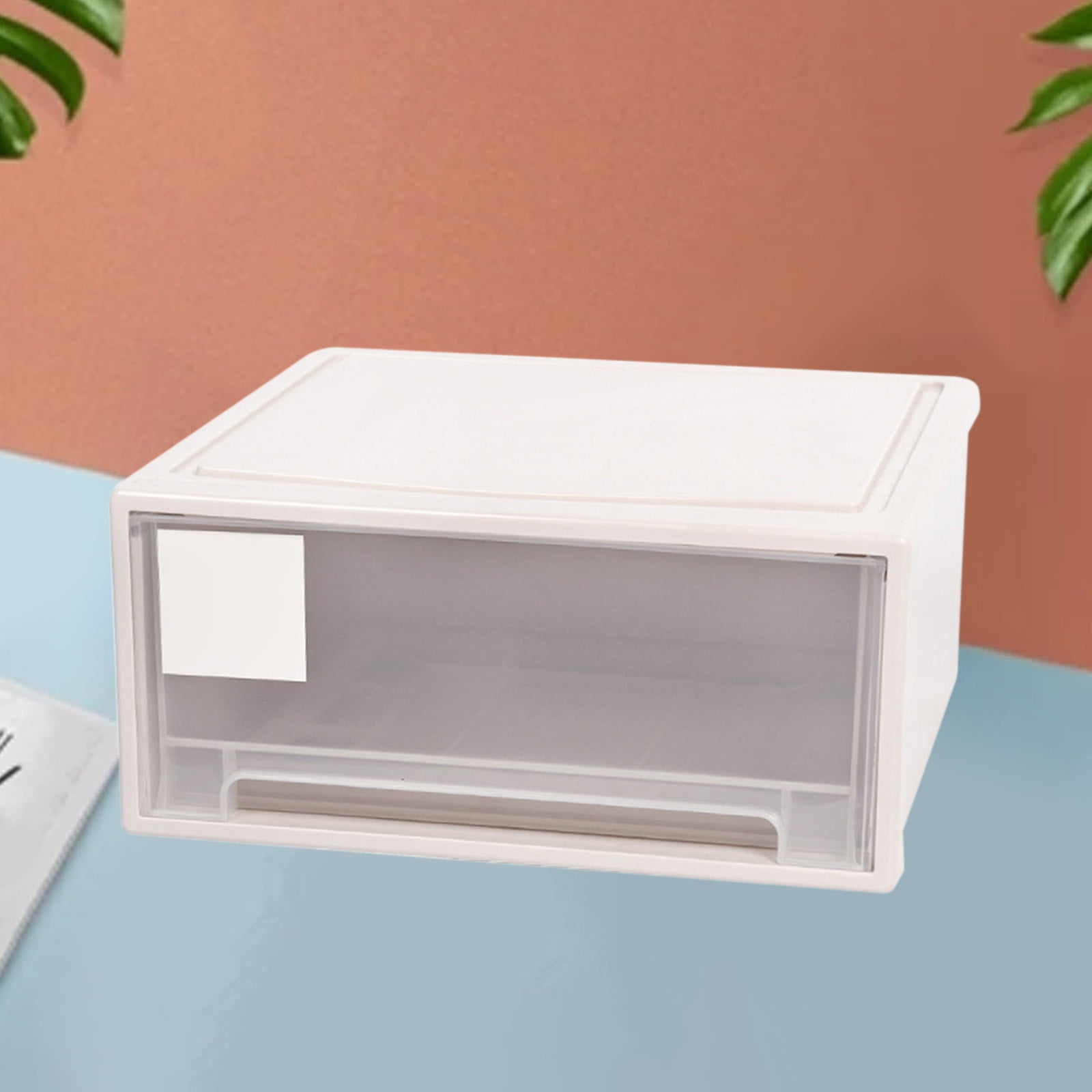 Folding Storage Box,Transparent Plastic Container,Large Capacity ...