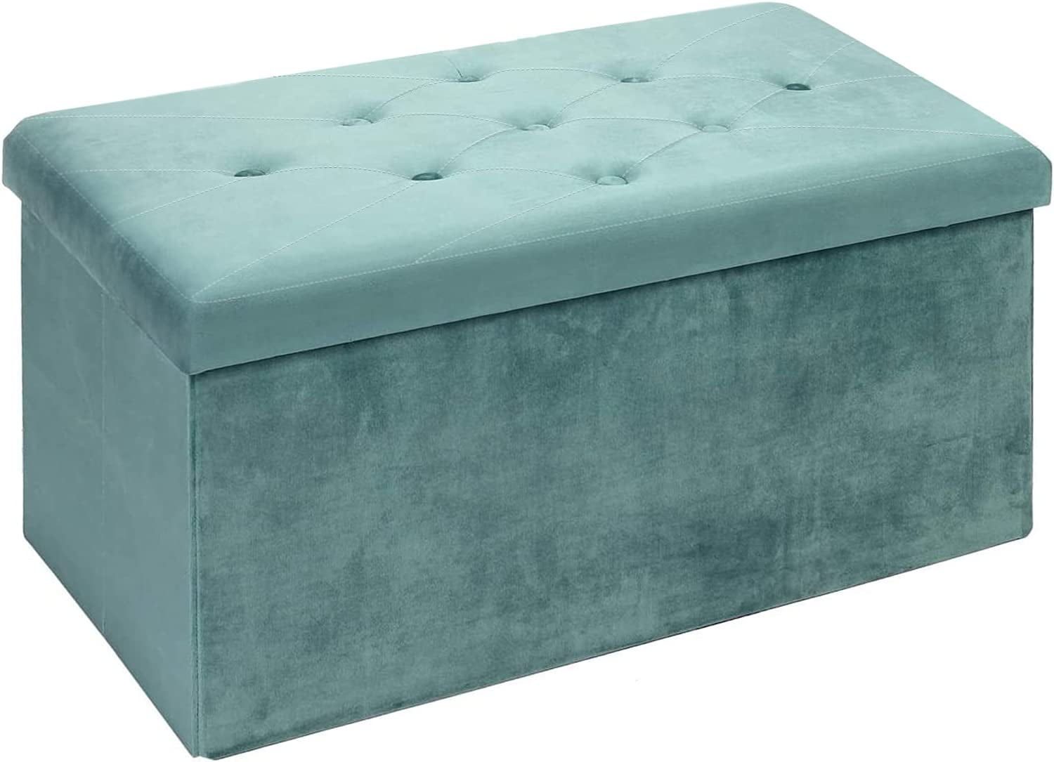 Folding Storage Ottoman Bench, Ottoman with Storage, Foot Rest, Benches ...