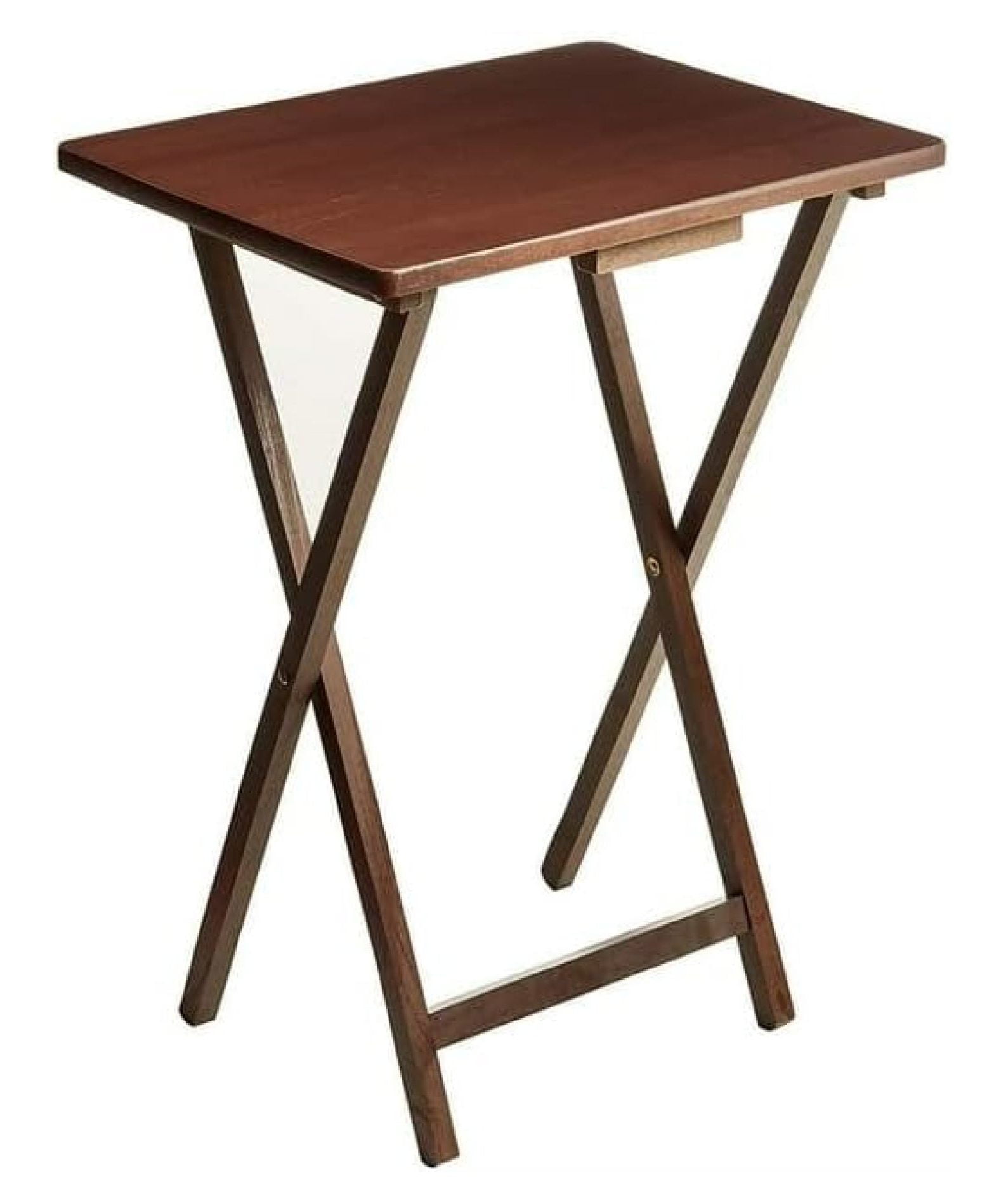 Folding TV Tray Table, Indoor Single Tables for Small Space, Stable ...