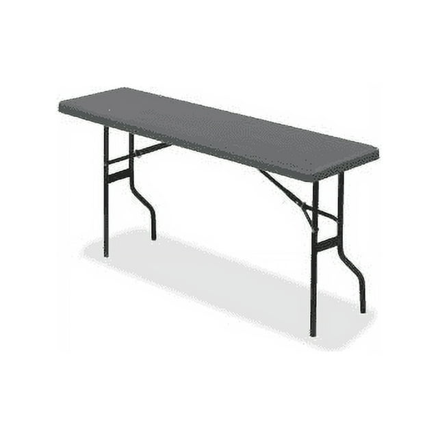 Folding Table 18"x60" Charcoal - Walmart.com