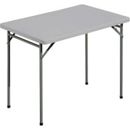 MoNiBloom 6FT Folding Table, Portable Heavy Duty Plastic Foldable Table ...
